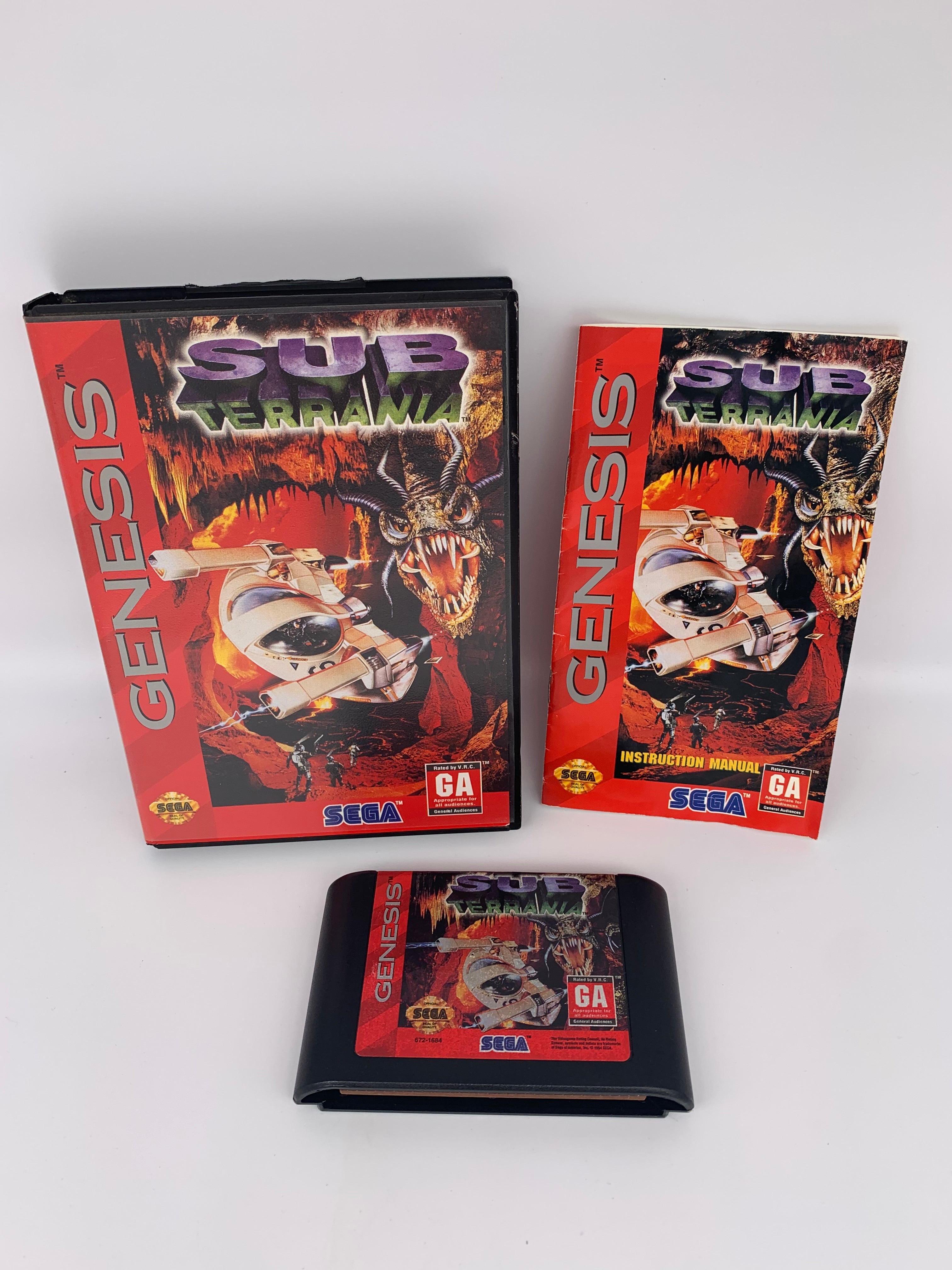 SEGA GENESiS | SUB TERRANiA – PiXEL-RETRO.COM