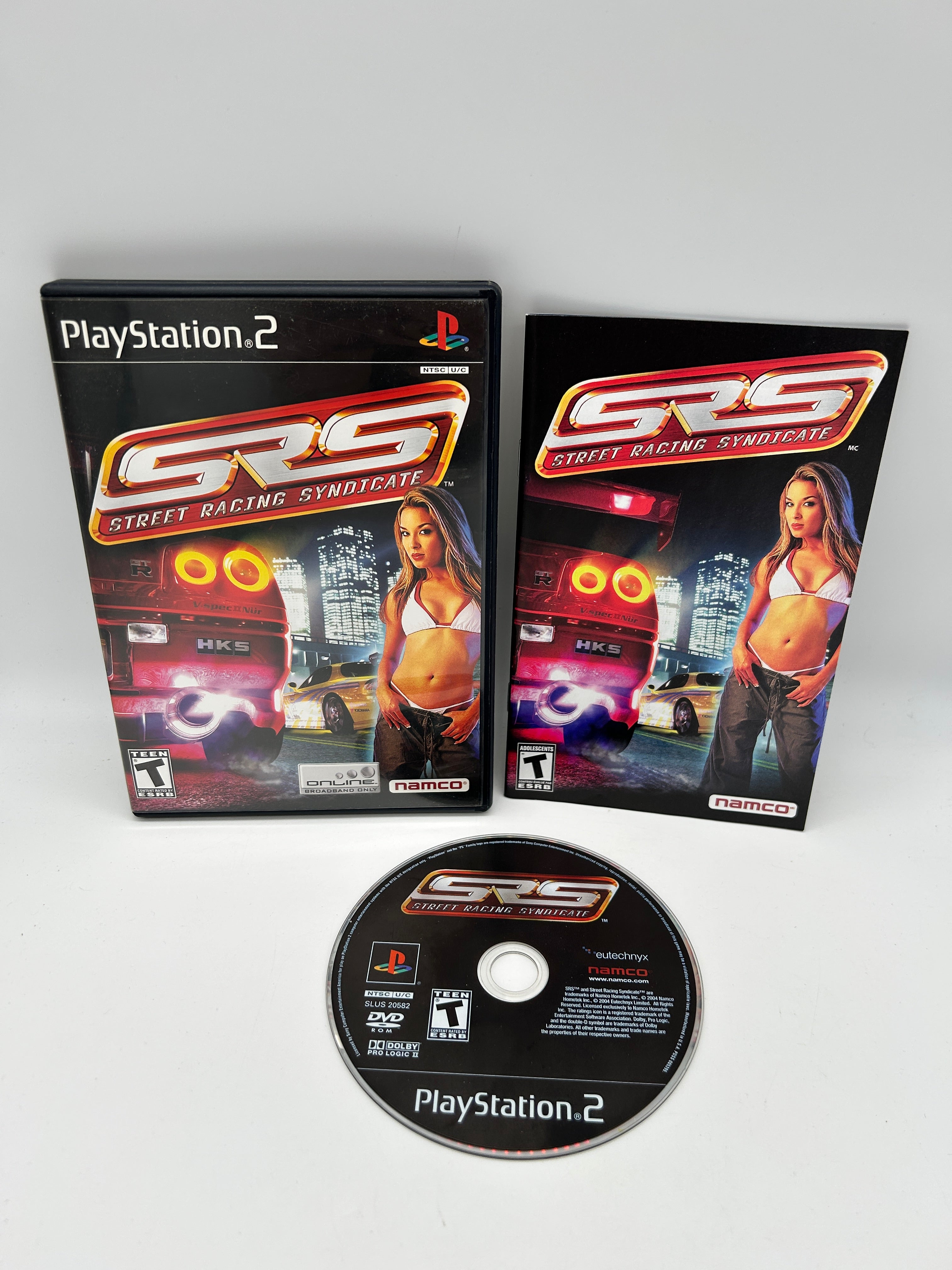 SONY PLAYSTATiON 2 [PS2] | STREET RACiNG SYNDiCATE SRS – PiXEL-RETRO.COM