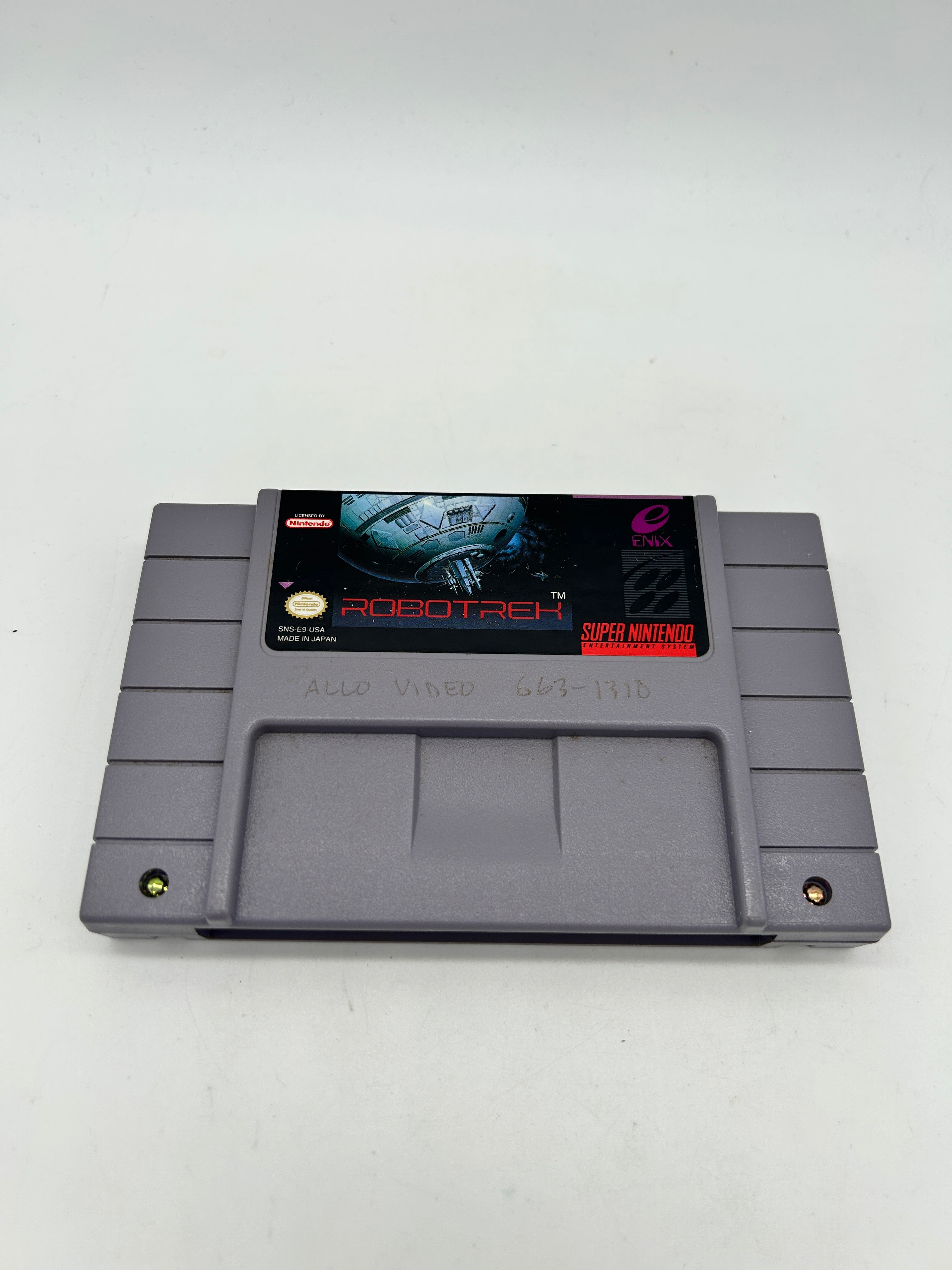 SUPER NiNTENDO [SNES] | ROBOTREK – PiXEL-RETRO.COM