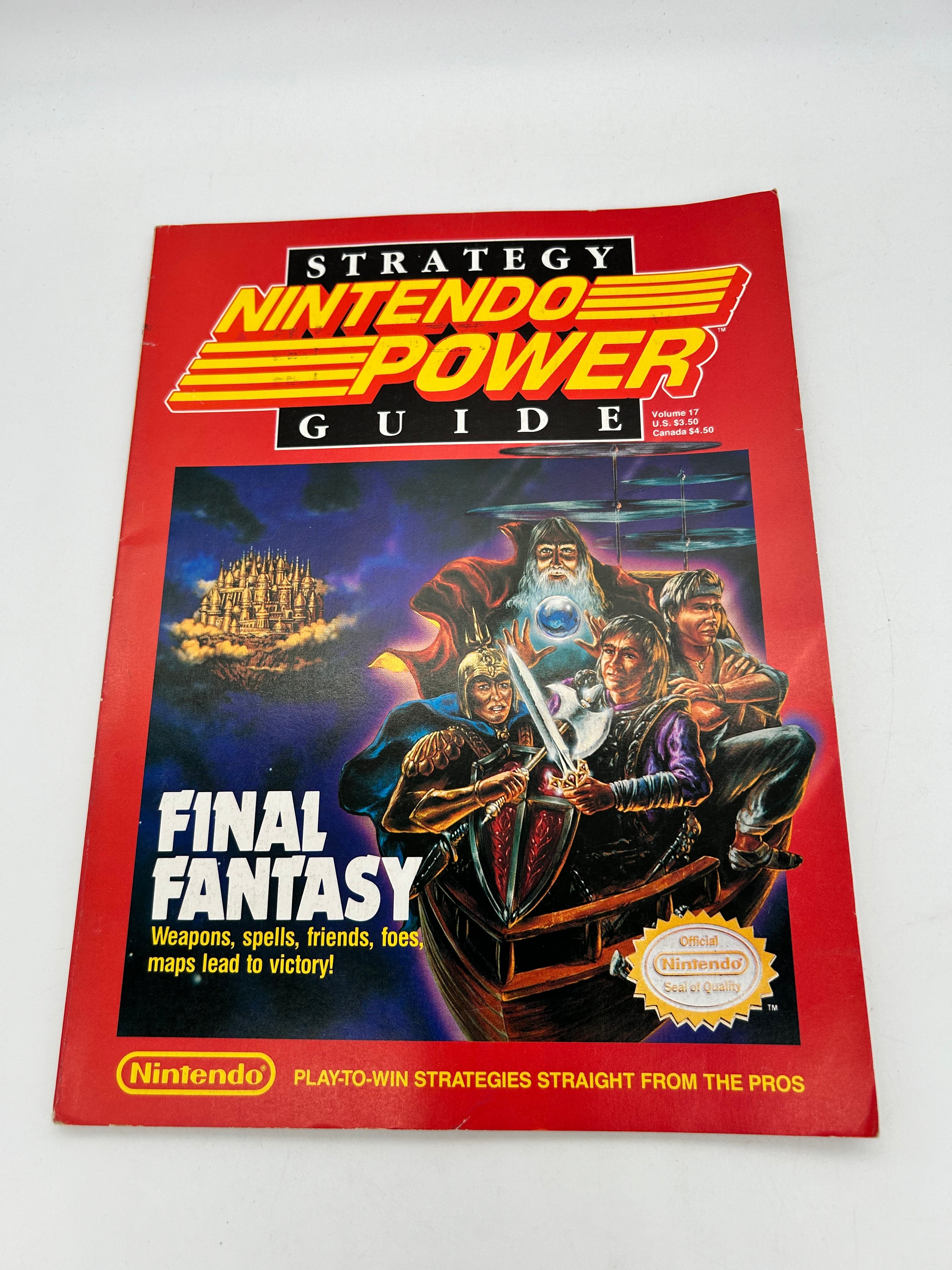 NiNTENDO POWER | VOLUME 17 FiNAL FANTASY STRATEGY GUIDE – PiXEL-RETRO.COM