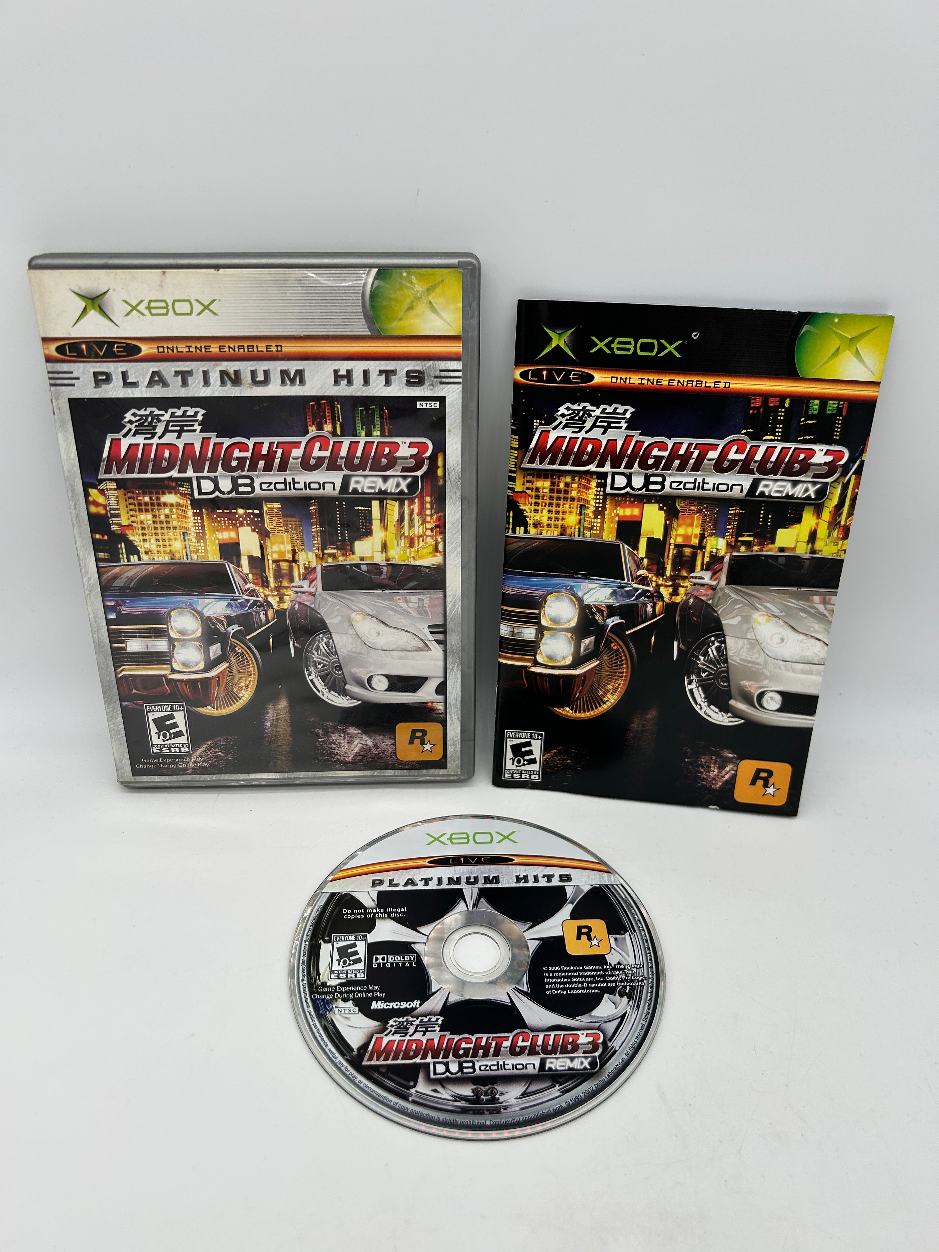MiCROSOFT XBOX ORiGiNAL | MiDNiGHT CLUB 3 DUB EDiTiON REMiX – PiXEL ...