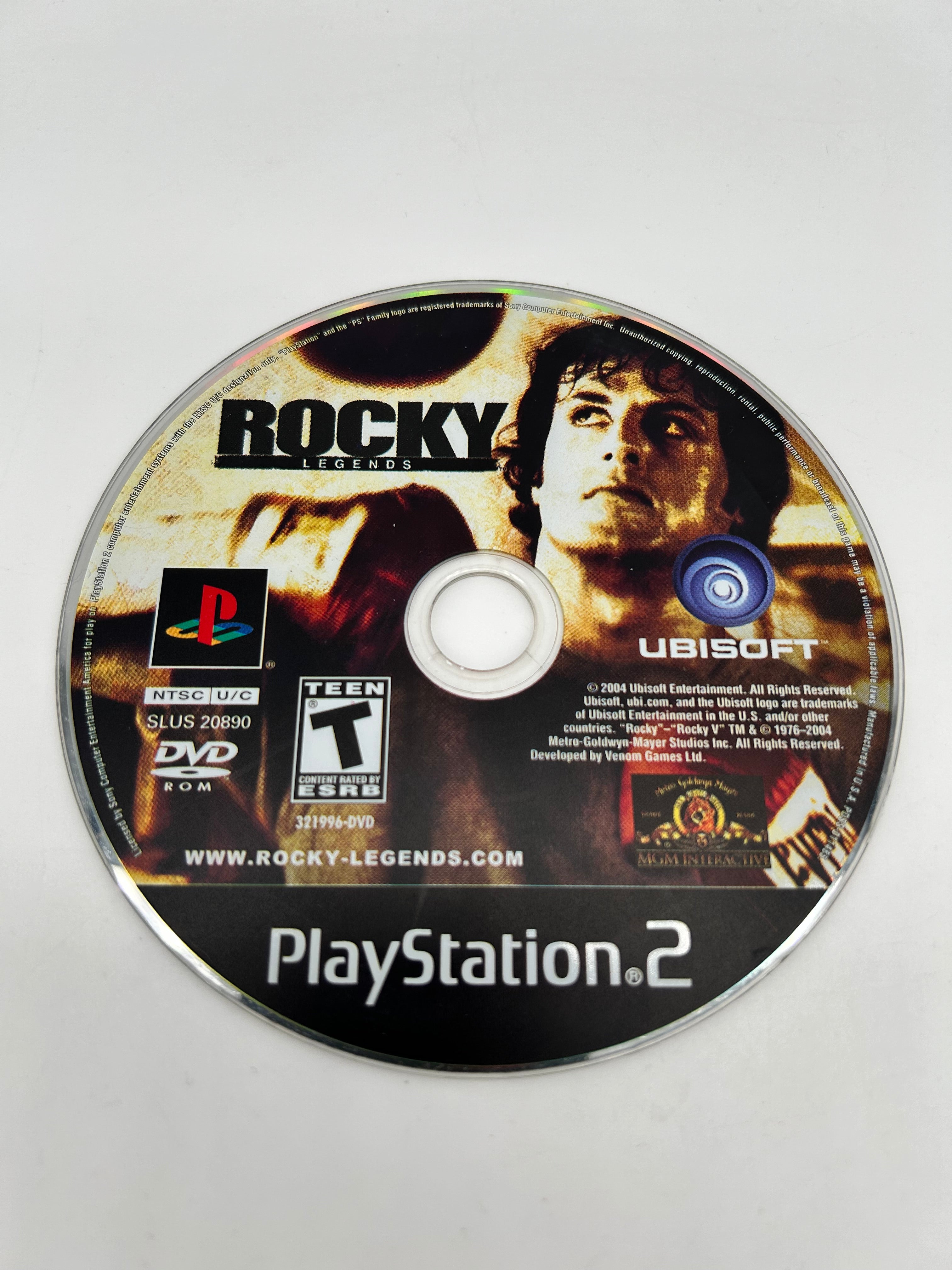 SONY PLAYSTATiON 2 [PS2] | ROCKY LEGENDS – PiXEL-RETRO.COM