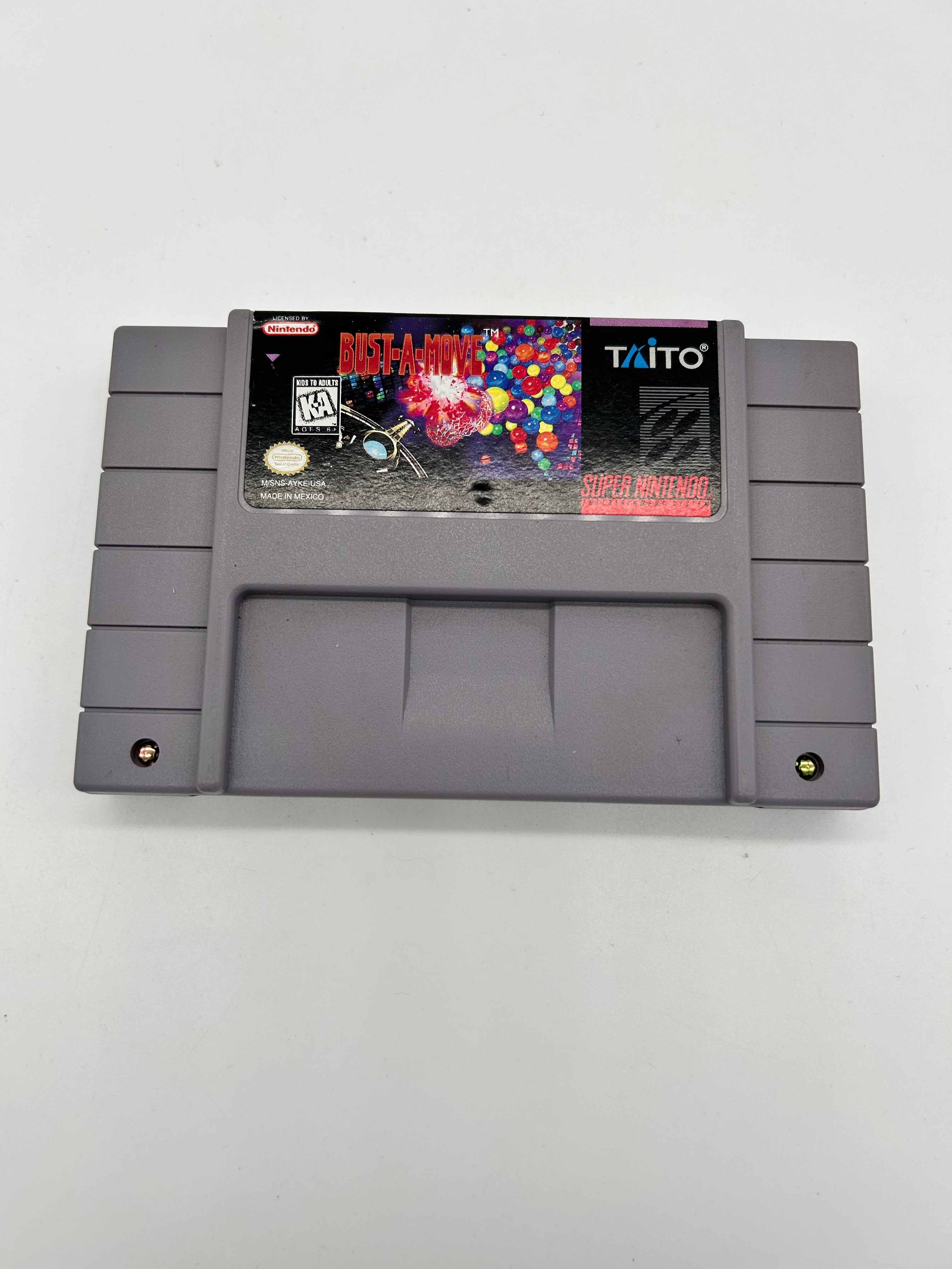 SUPER NiNTENDO [SNES] | BUST-A-MOVE – PiXEL-RETRO.COM