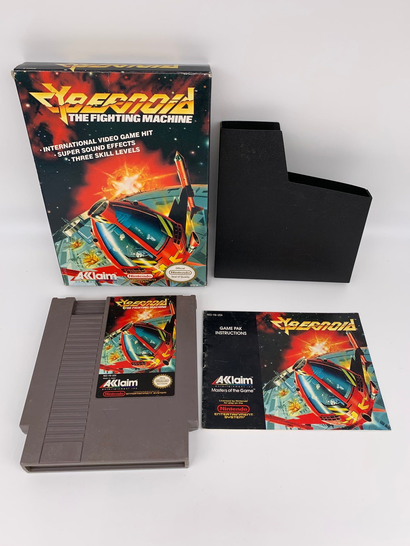 NiNTENDO [NES] ORiGiNAL | CYBERNOiD THE FiGHTiNG MACHiNE – PiXEL-RETRO.COM