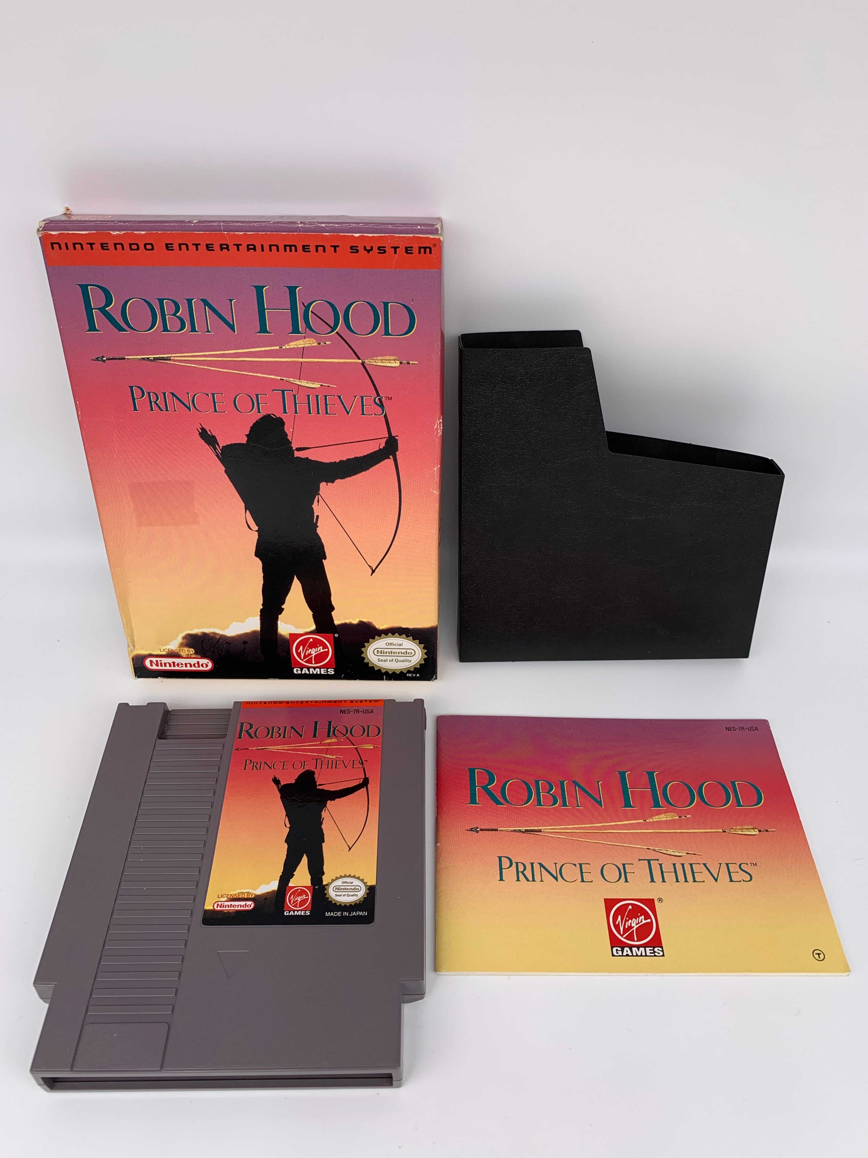 NiNTENDO [NES] ORiGiNAL | ROBiN HOOD PRINCE OF THIEVES – PiXEL-RETRO.COM