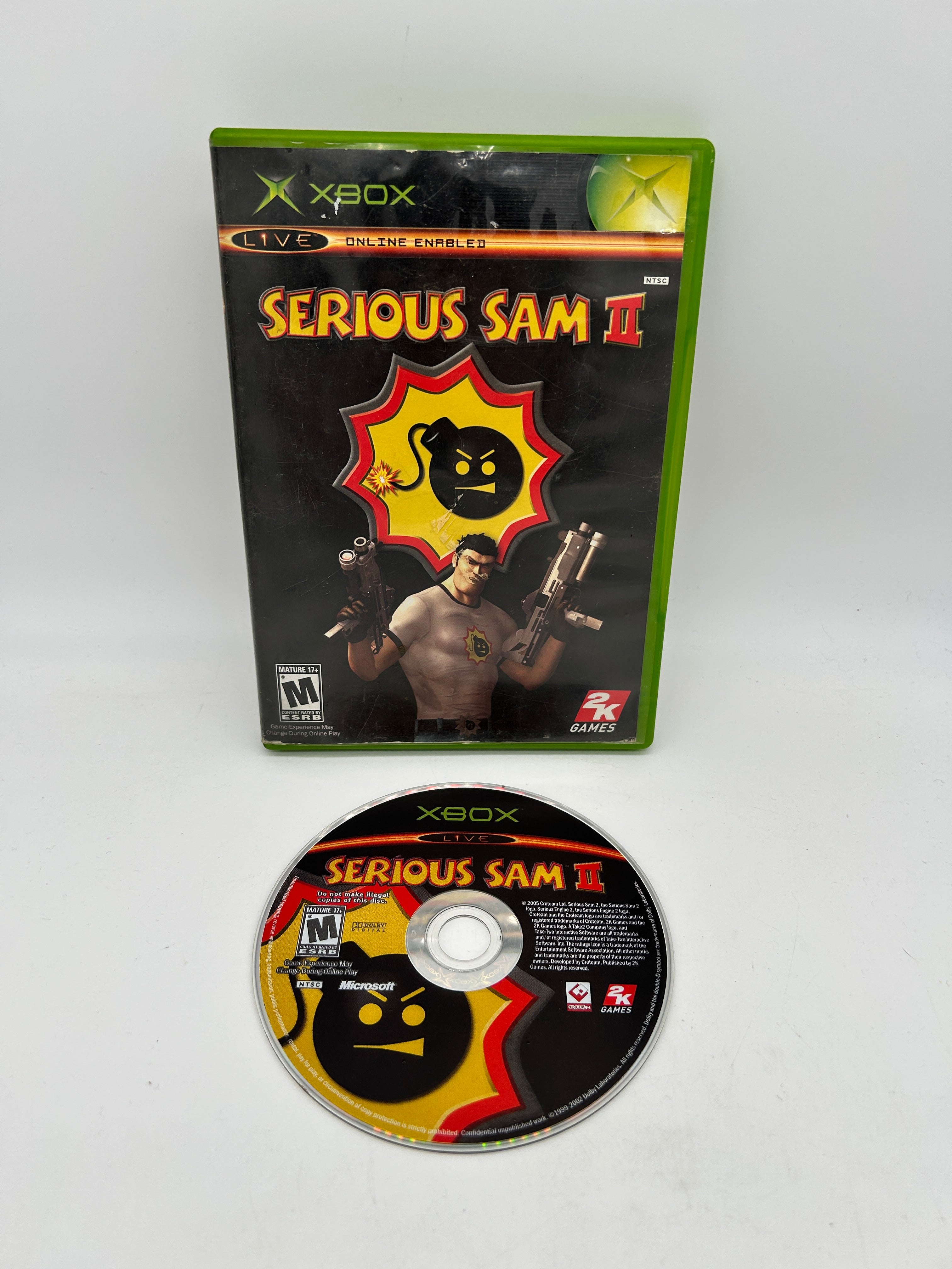 MiCROSOFT XBOX ORiGiNAL | SERiOUS SAM II – PiXEL-RETRO.COM