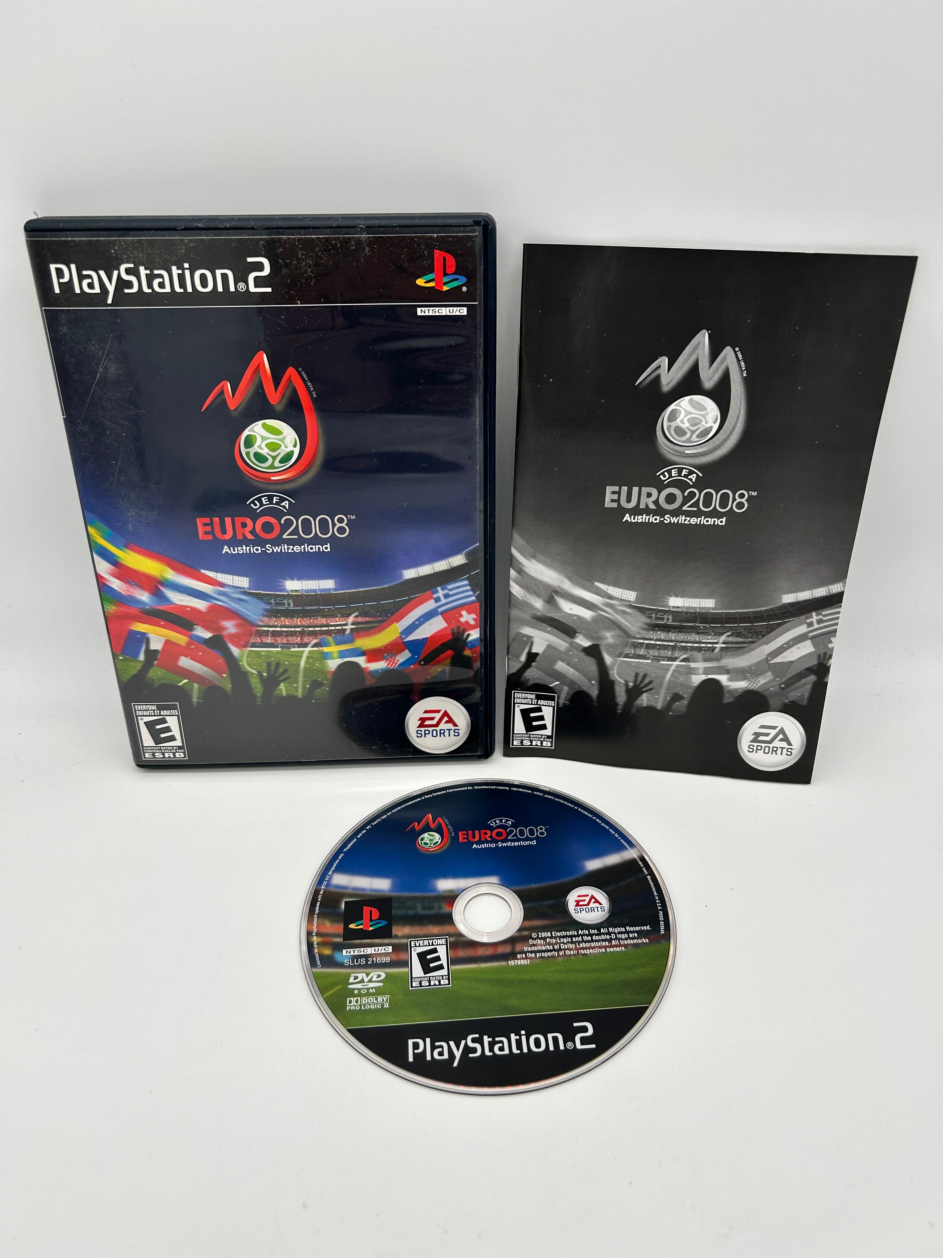 SONY PLAYSTATiON 2 [PS2] | UEFA EURO 2008 – PiXEL-RETRO.COM