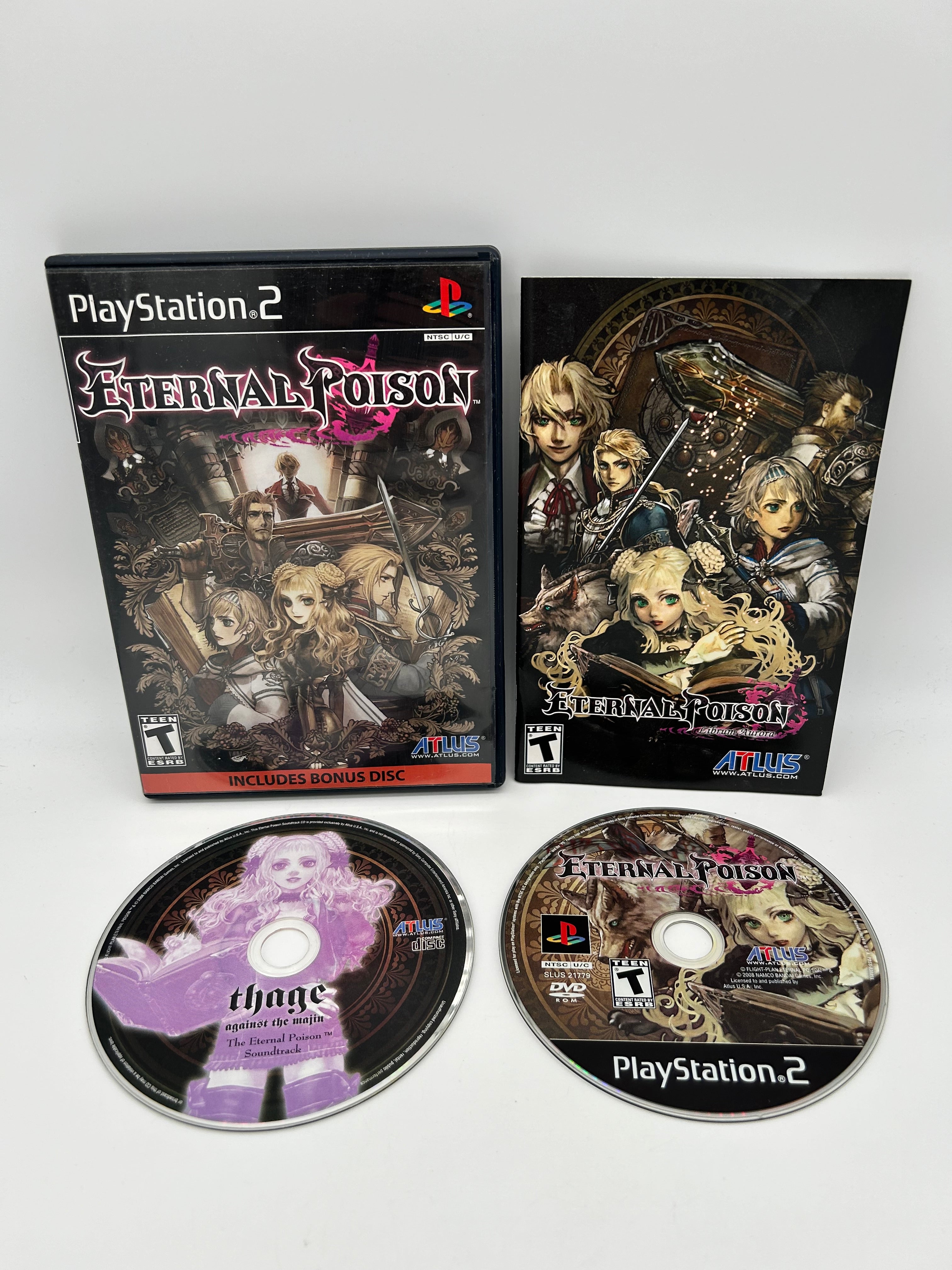 SONY PLAYSTATiON 2 [PS2] | ETERNAL POiSON – PiXEL-RETRO.COM