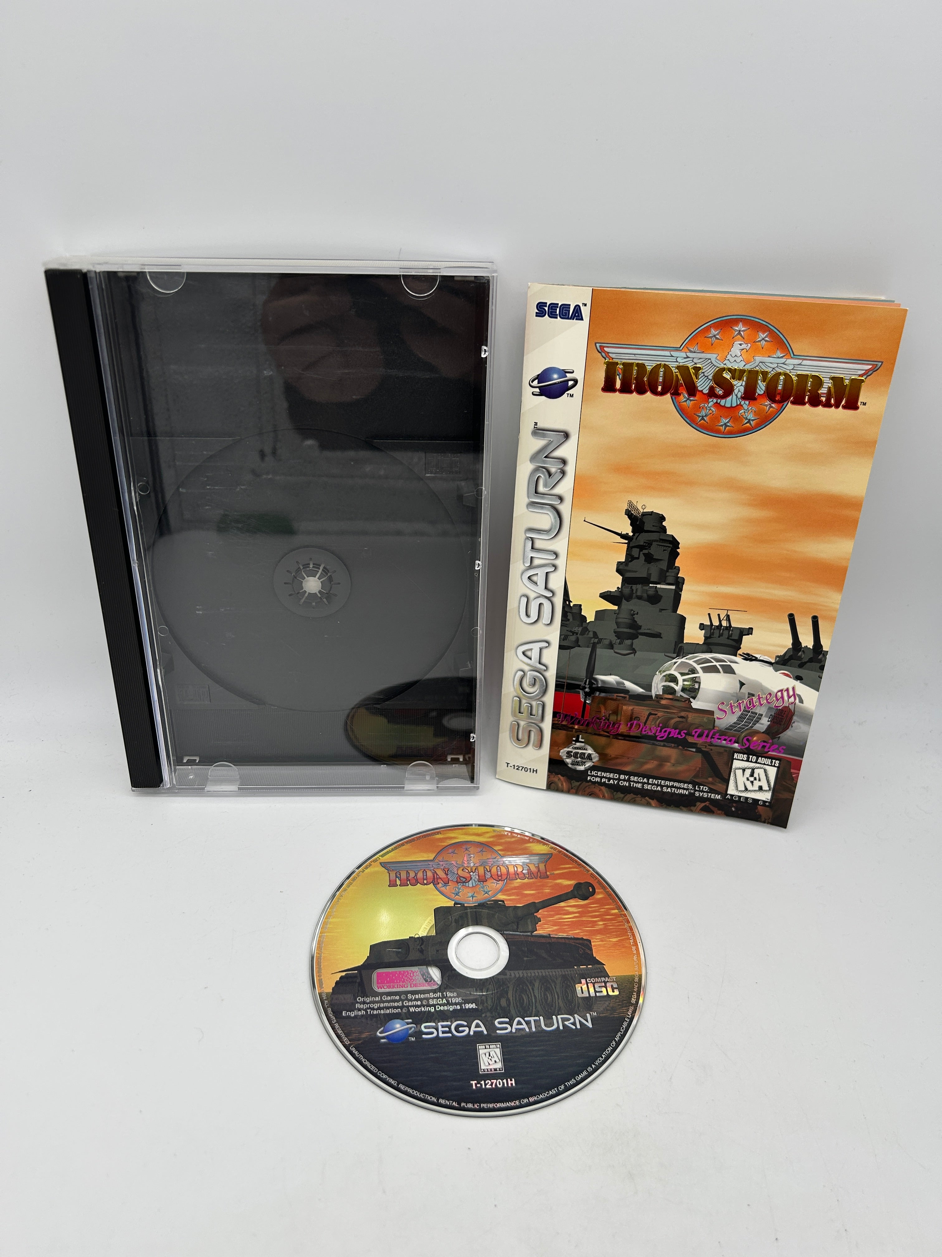 SEGA SATURN | iRON STORM – PiXEL-RETRO.COM