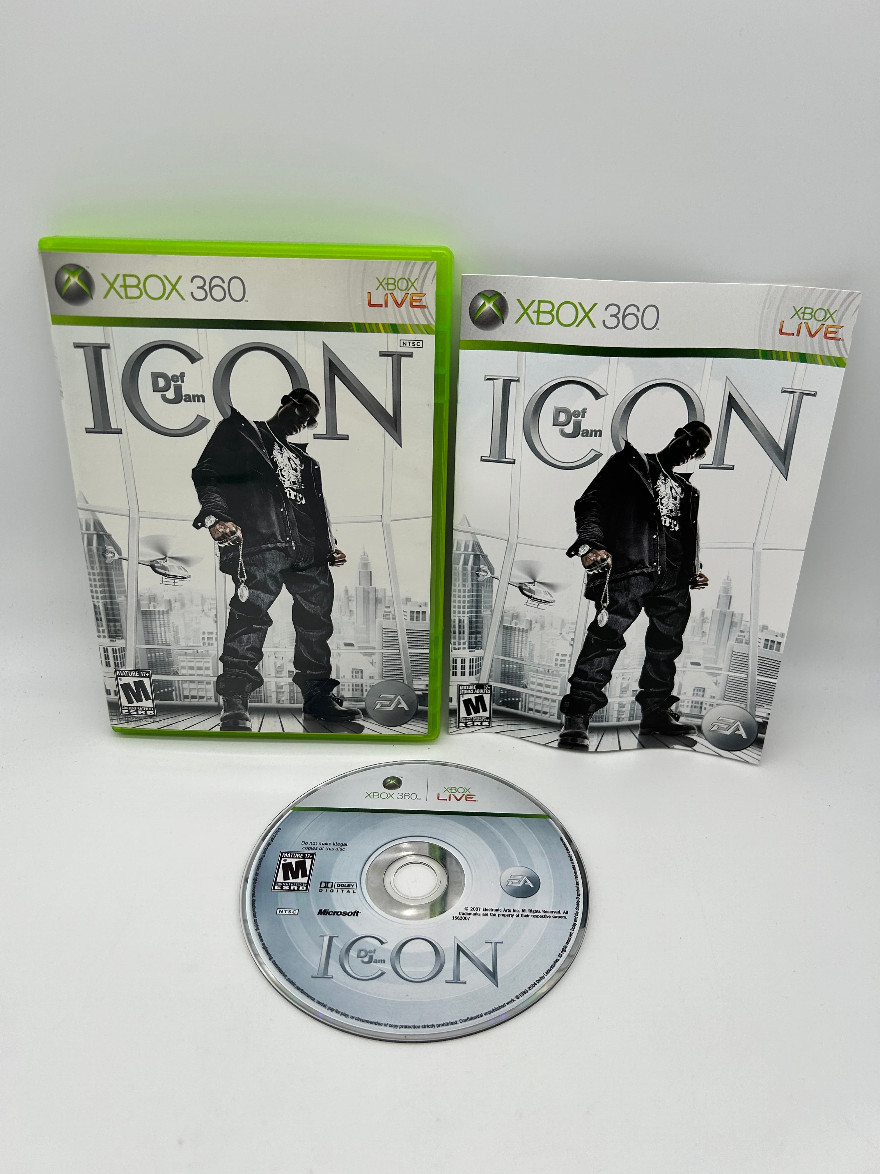 Microsoft XBOX 360 | DEF JAM iCON – PiXEL-RETRO.COM