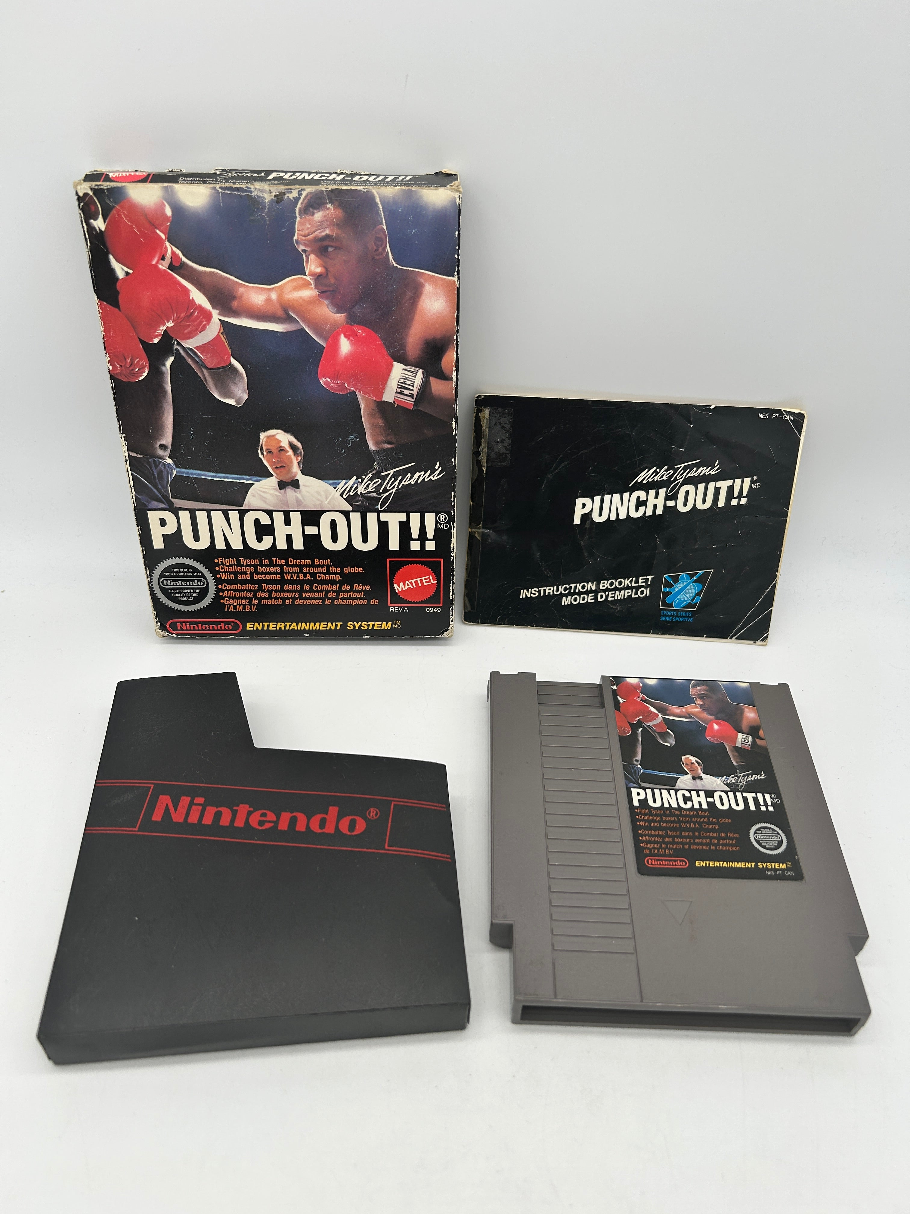 NiNTENDO [NES] ORiGiNAL | Mike TYSONS PUNCH-OUT – PiXEL-RETRO.COM