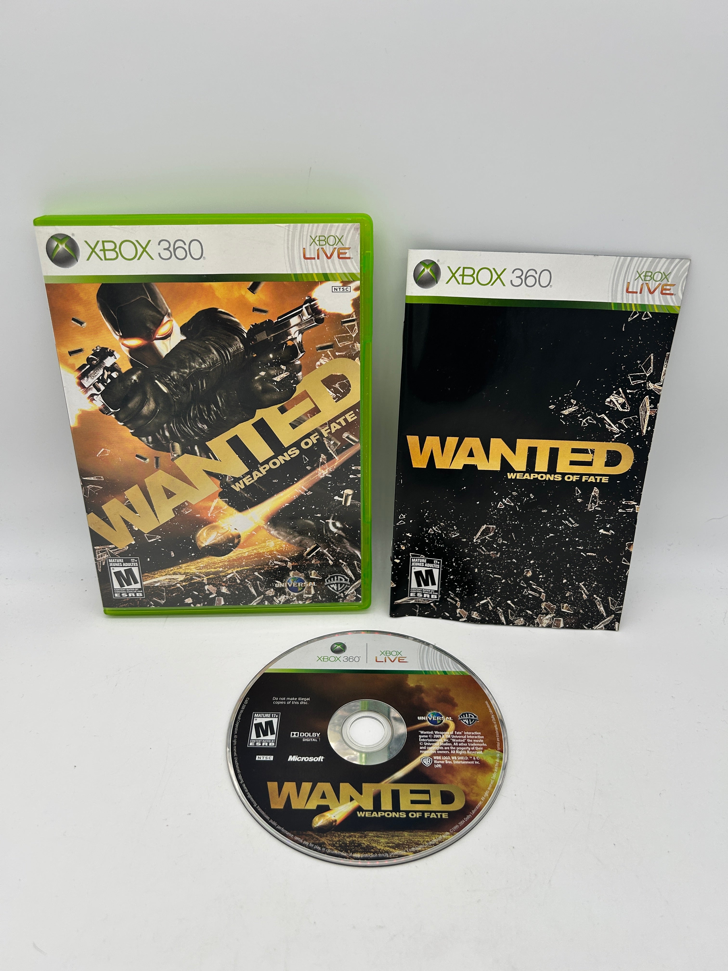 Microsoft XBOX 360 | WANTED WEAPONS OF FATE – PiXEL-RETRO.COM