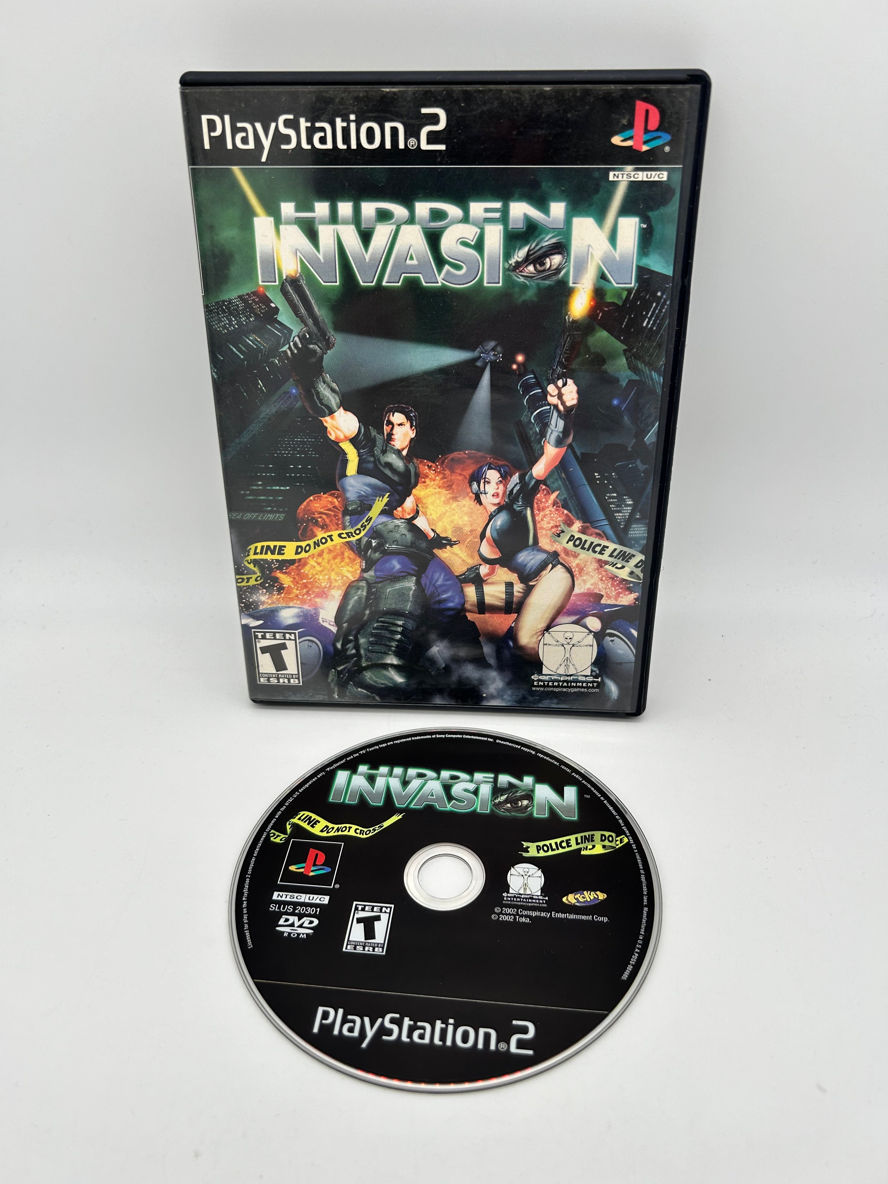 SONY PLAYSTATiON 2 [PS2] | HiDDEN iNVASiON – PiXEL-RETRO.COM