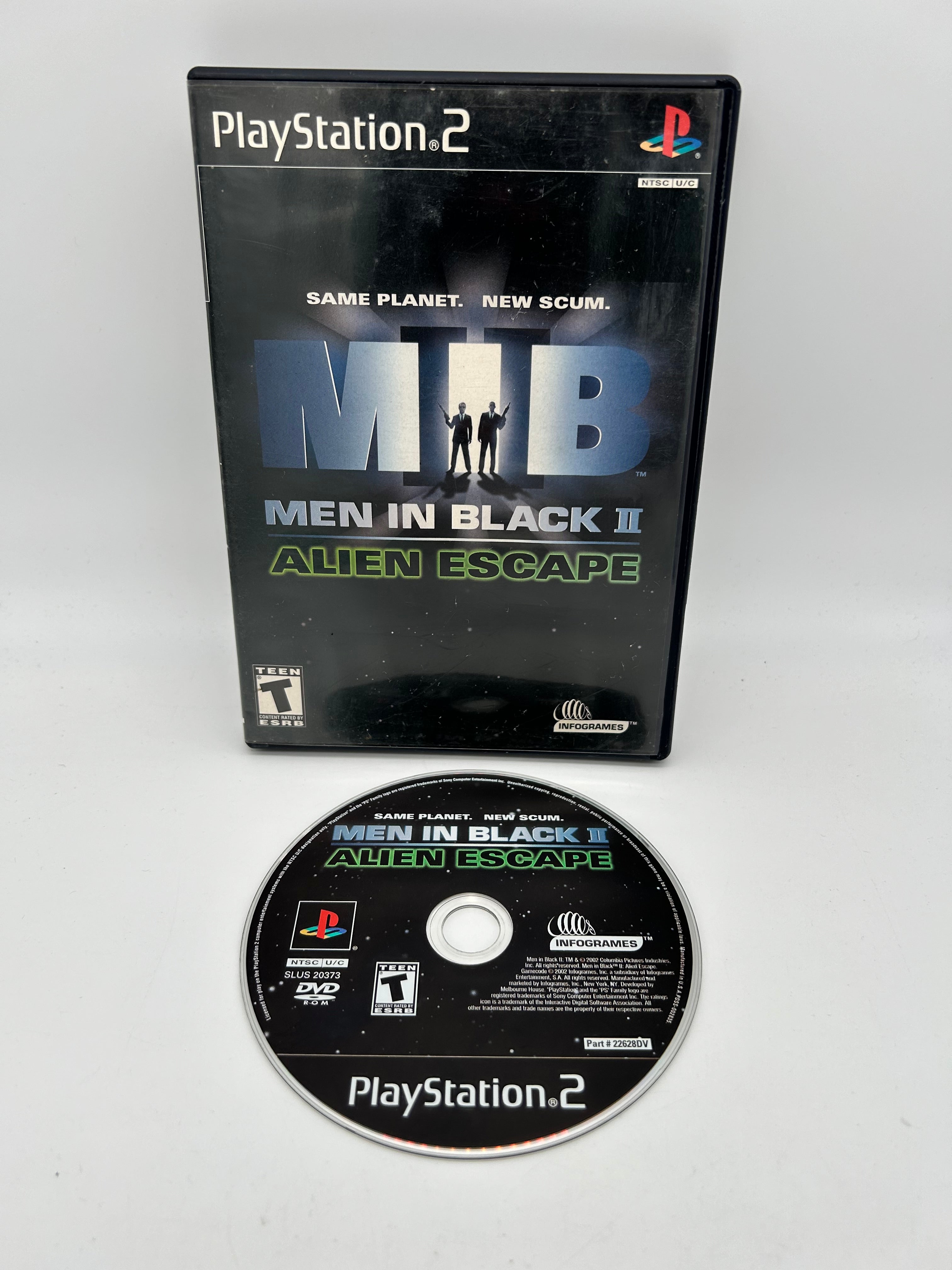 SONY PLAYSTATiON 2 [PS2] | MEN iN BLACK II ALiEN ESCAPE MiB – PiXEL ...