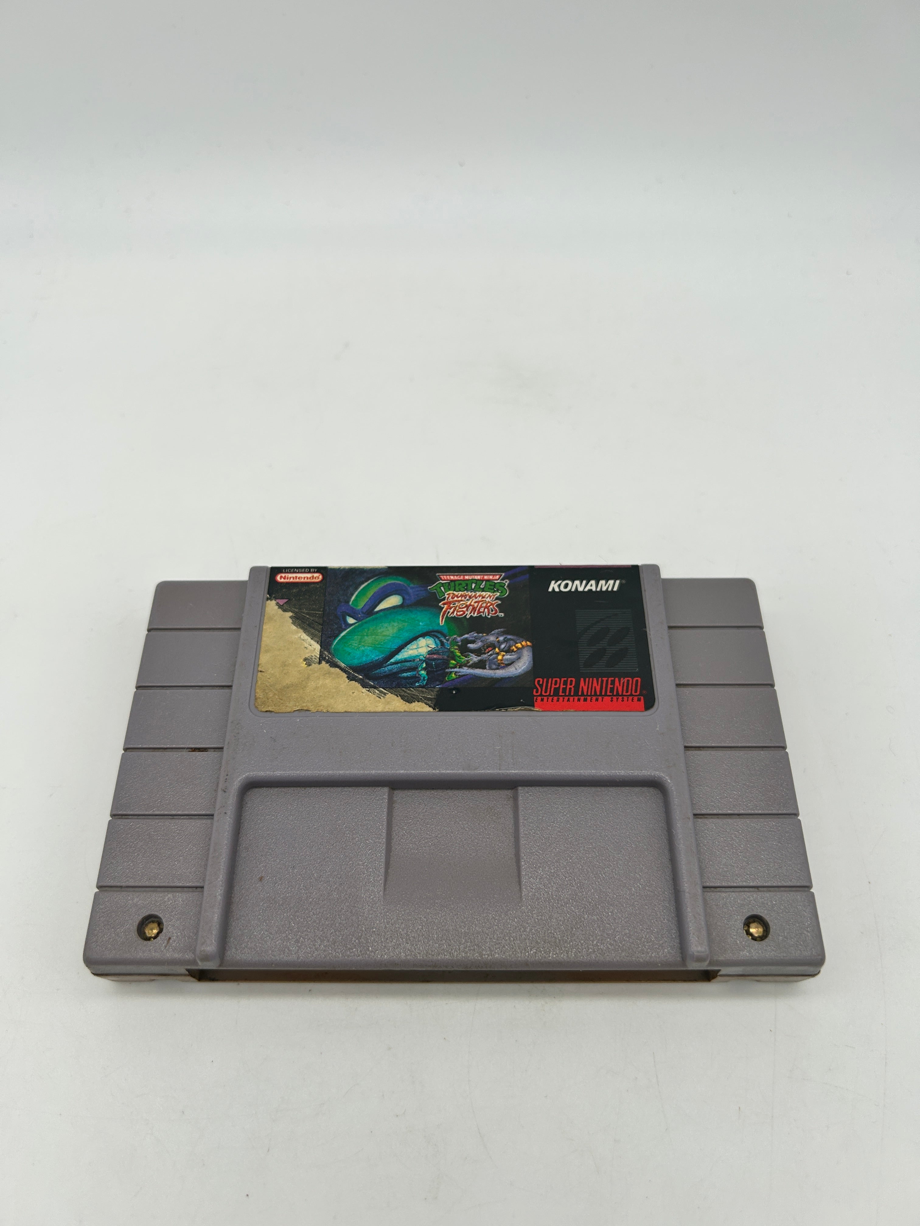 SUPER NiNTENDO [SNES] TEENAGE MUTANT NiNJA TURTLES TOURNAMENT FIGHTERS ...