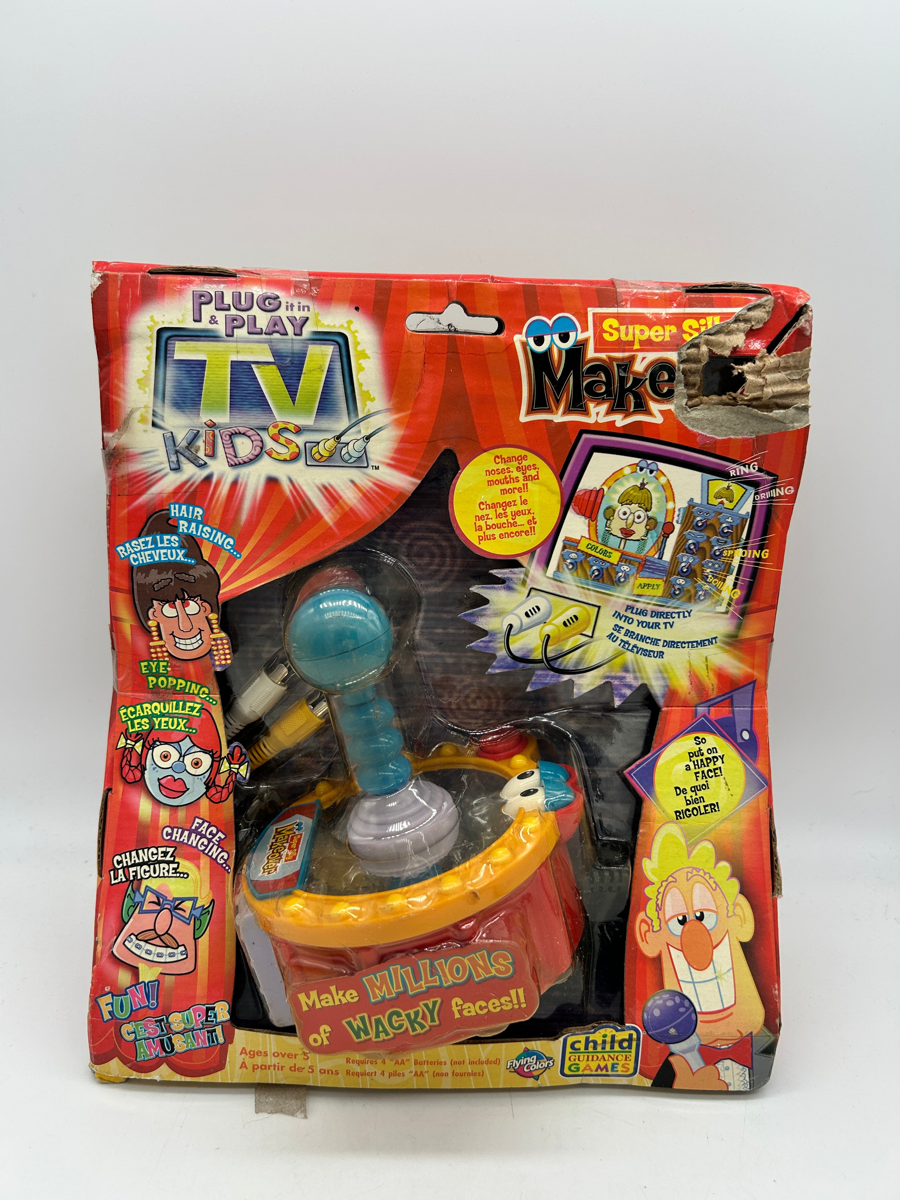 JAKKS PACiFiC PLUG AND PLAY TV KiDS GAMES CONSOLE SUPER SiLLY MAKEOVER ...