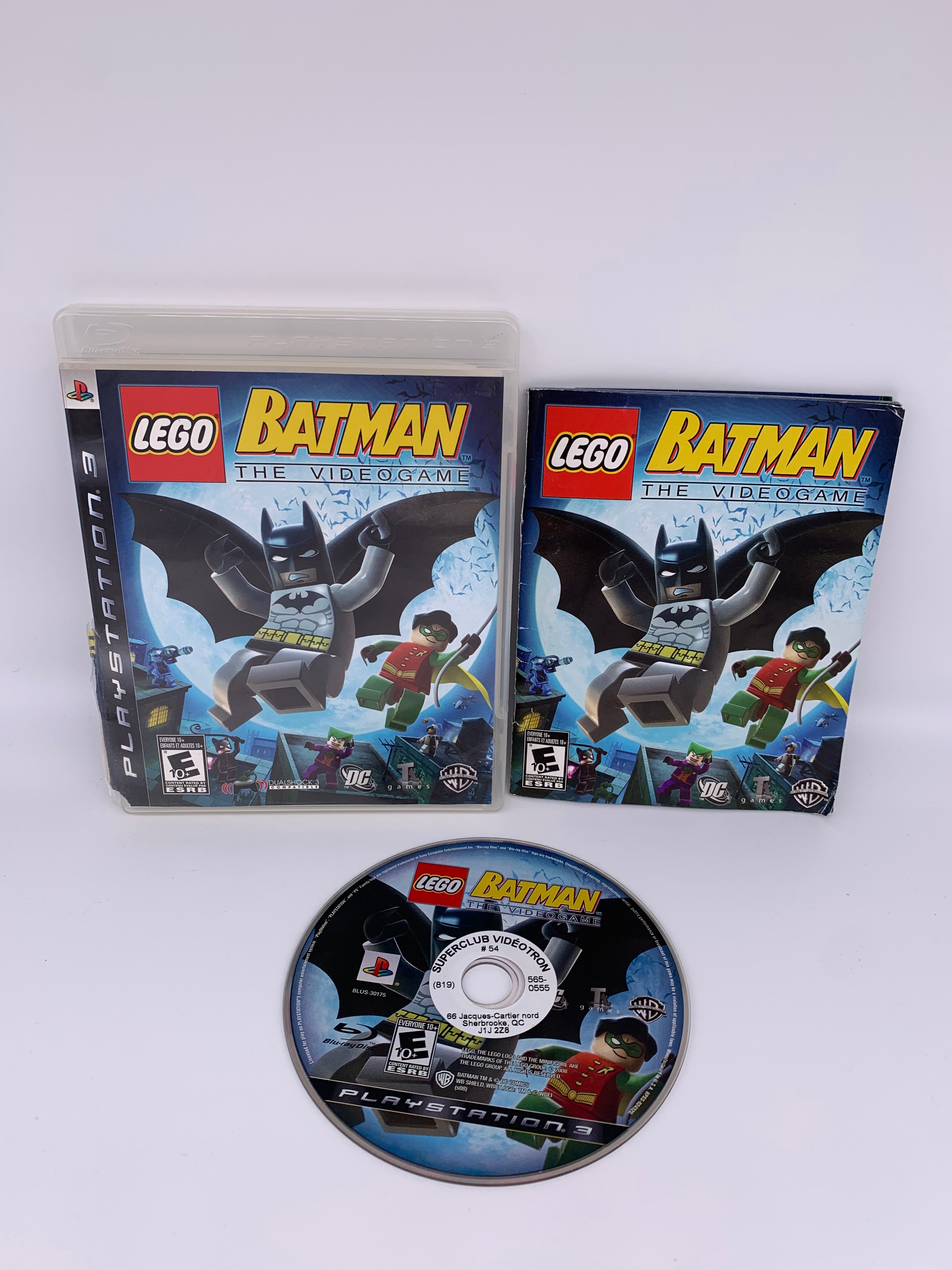 SONY PLAYSTATiON 3 [PS3] | LEGO BATMAN THE VideoGAME – PiXEL-RETRO.COM