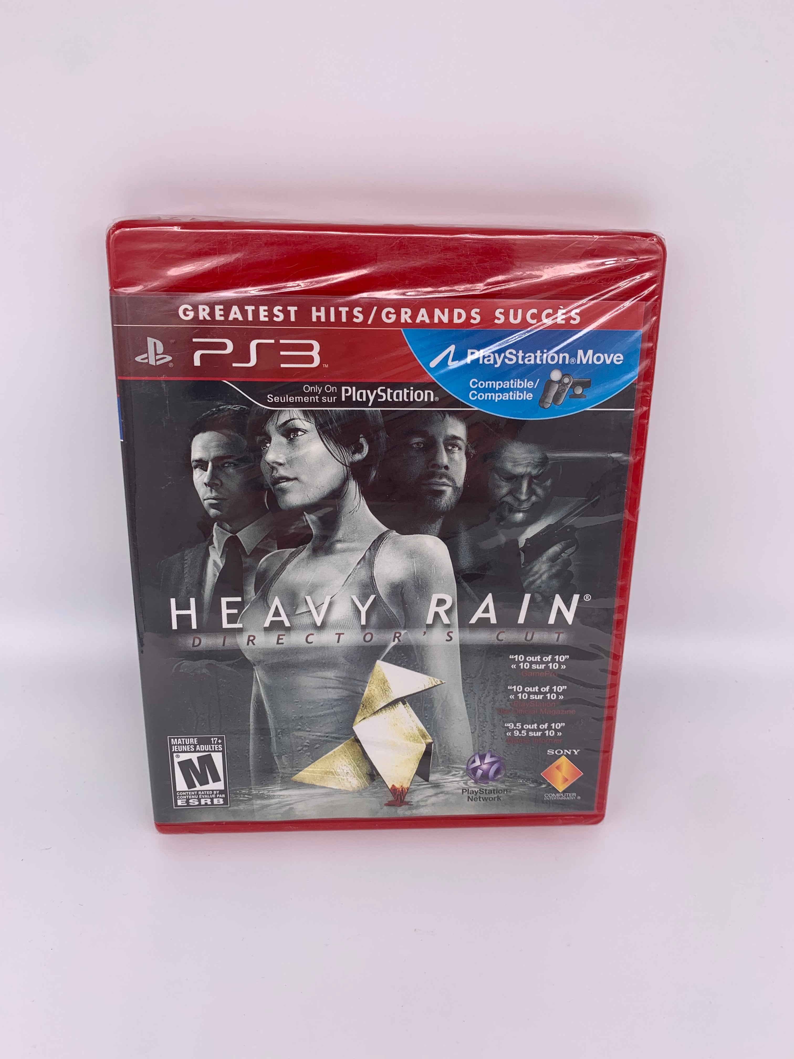 SONY PLAYSTATiON 3 [PS3] | HEAVY RAiN DiRECTORS CUT | GREATEST HiTS ...