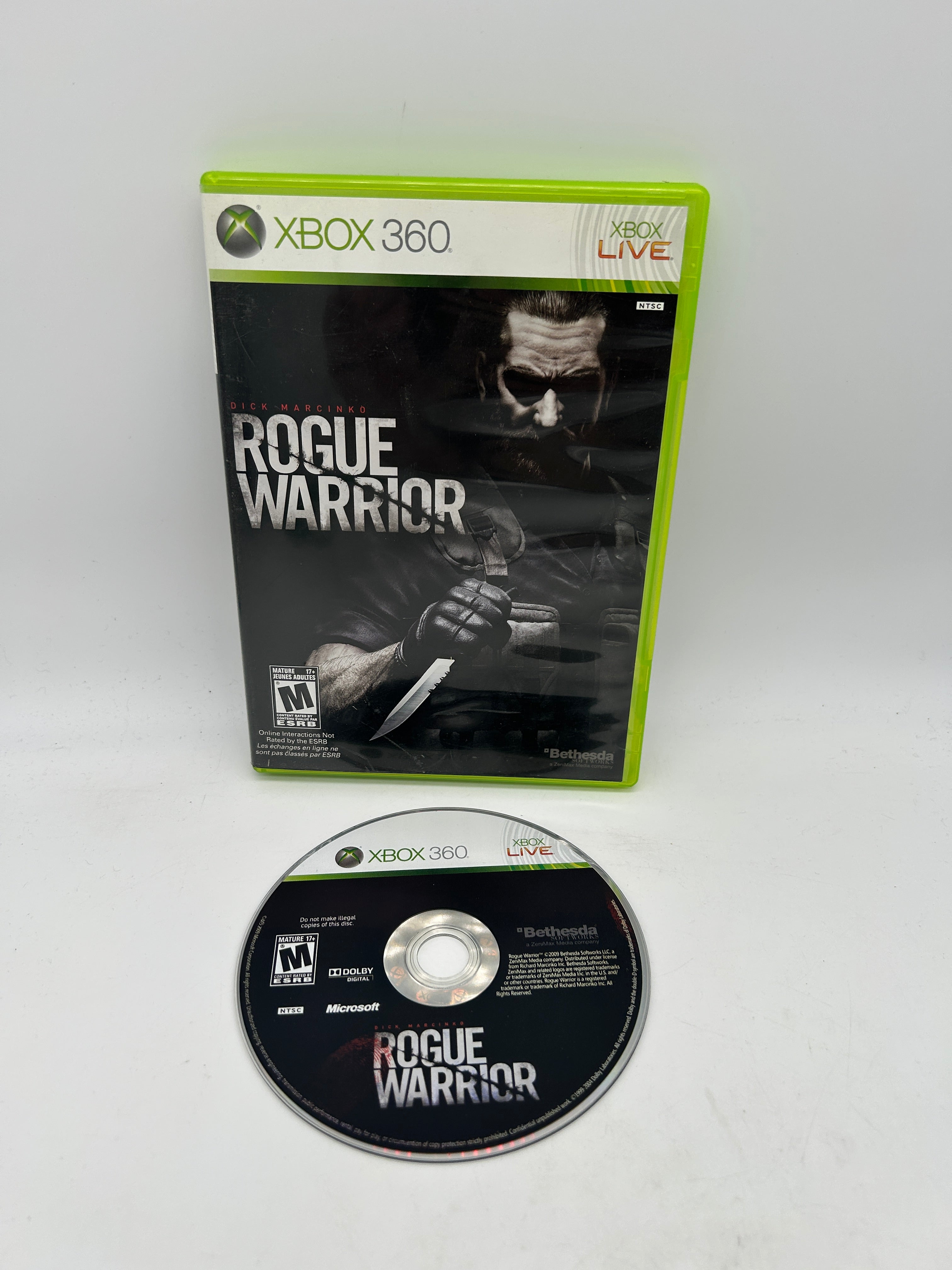 Microsoft XBOX 360 | ROGUE WARRIOR – PiXEL-RETRO.COM