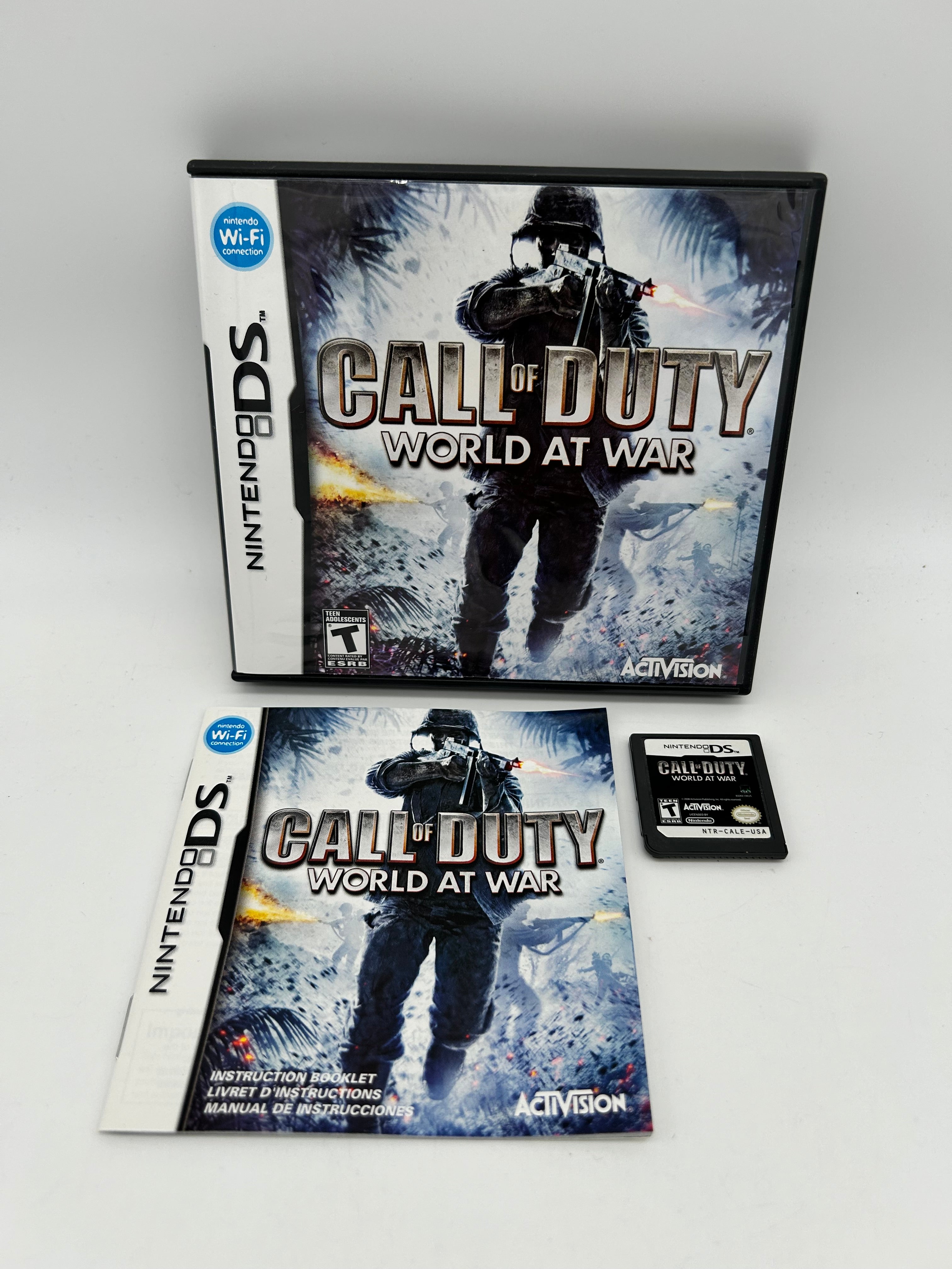 NiNTENDO DS | CALL OF DUTY WORLD AT WAR – PiXEL-RETRO.COM