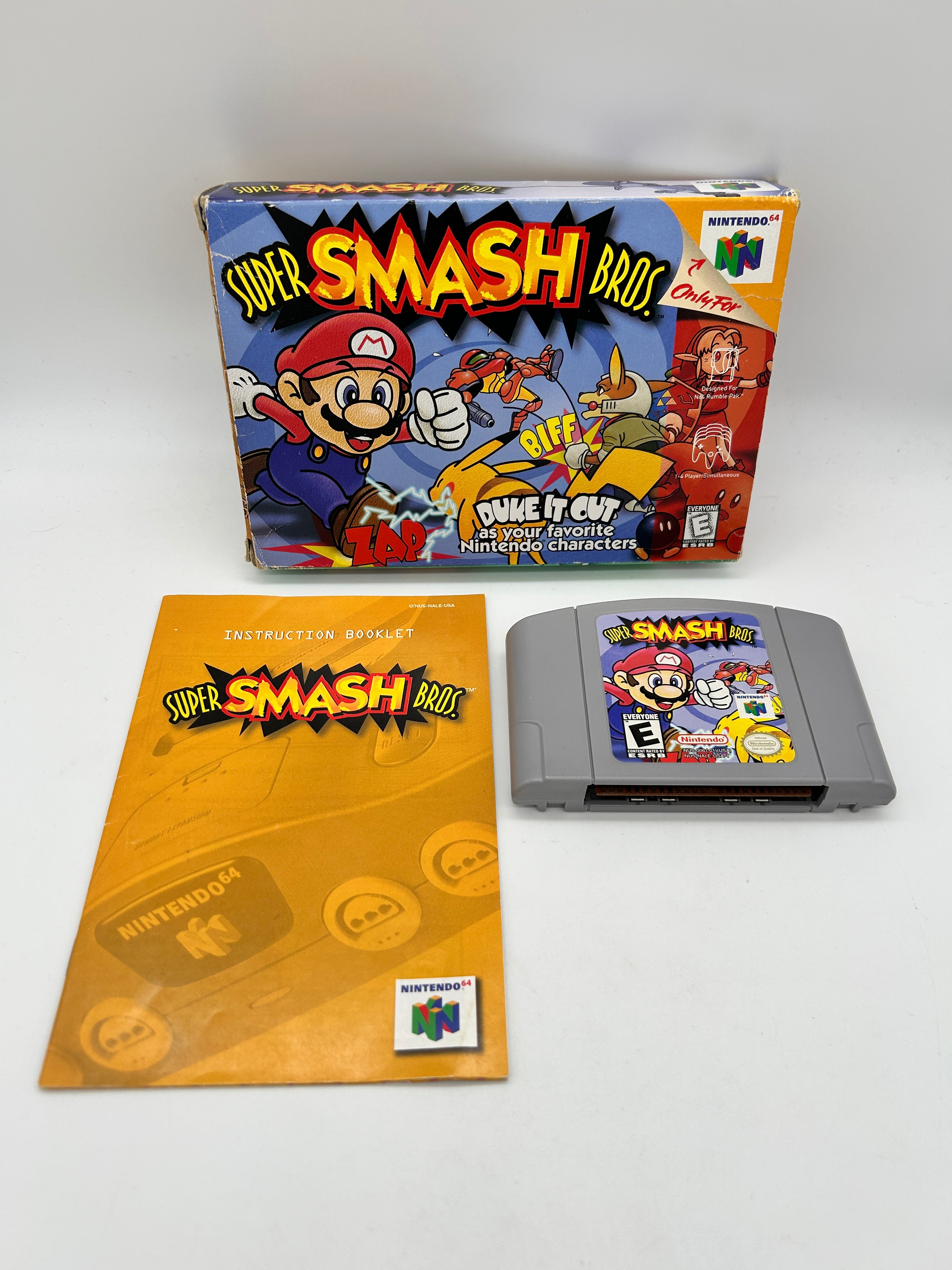 NiNTENDO 64 [N64] | SUPER SMASH BROS – PiXEL-RETRO.COM
