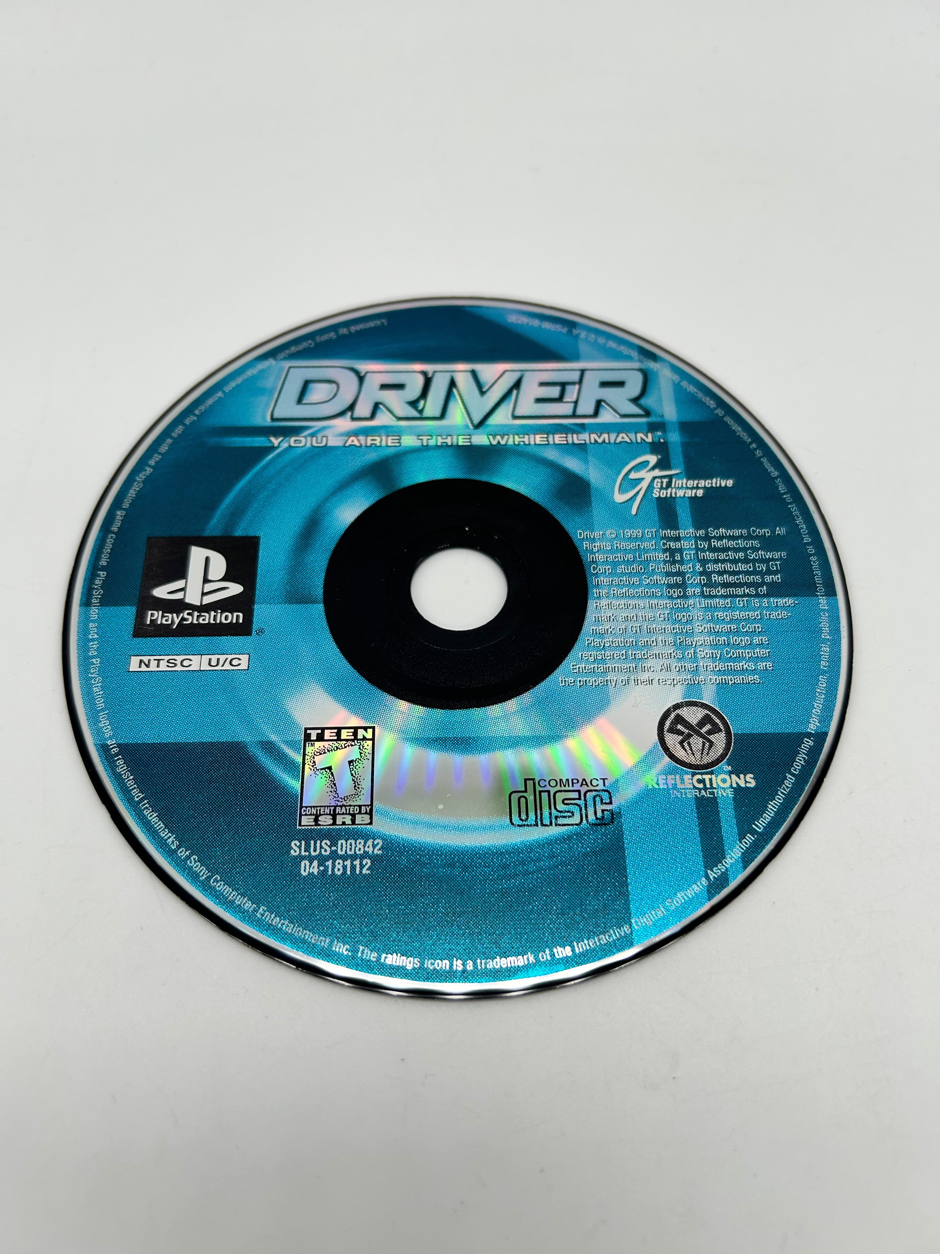 SONY PLAYSTATiON [PS1] | DRiVER YOU ARE THE WHEELMAN – PiXEL-RETRO.COM