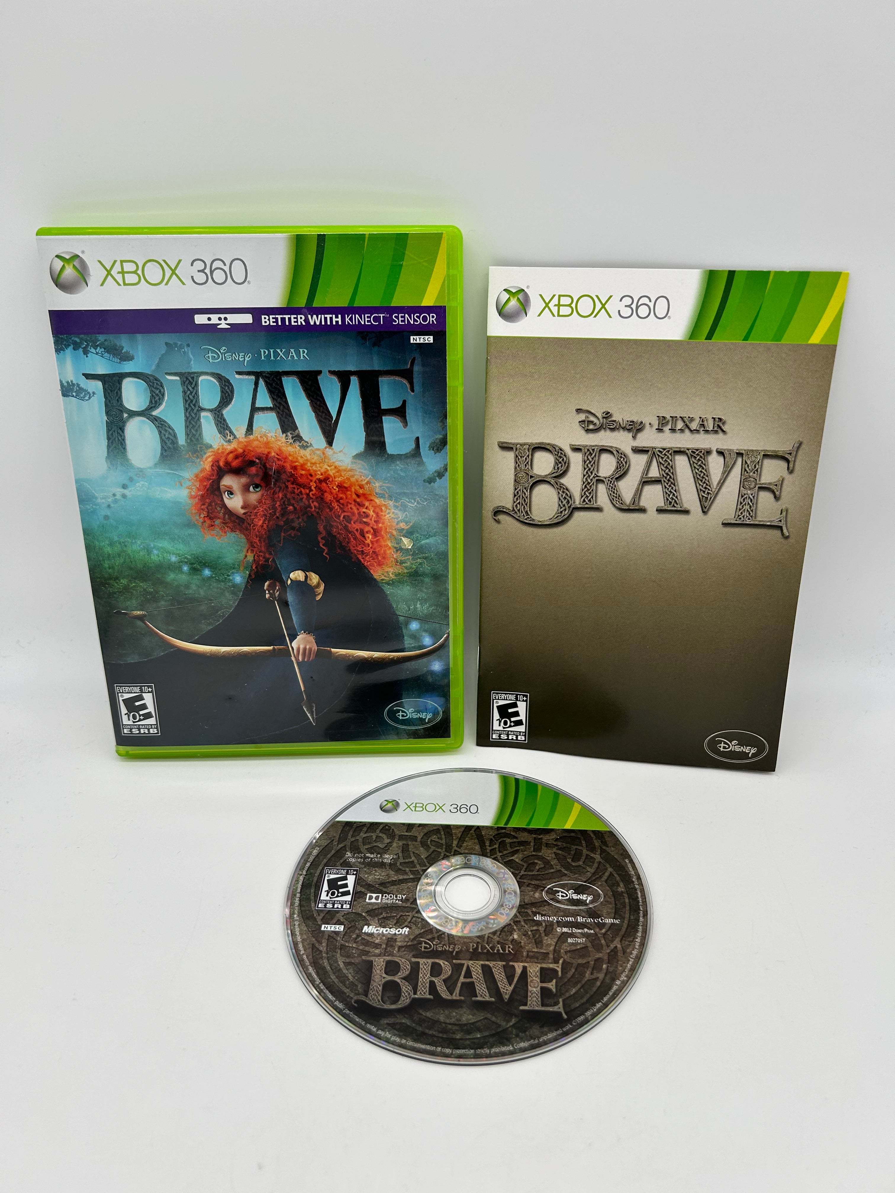 Microsoft XBOX 360 | BRAVE THE Video GAME – PiXEL-RETRO.COM