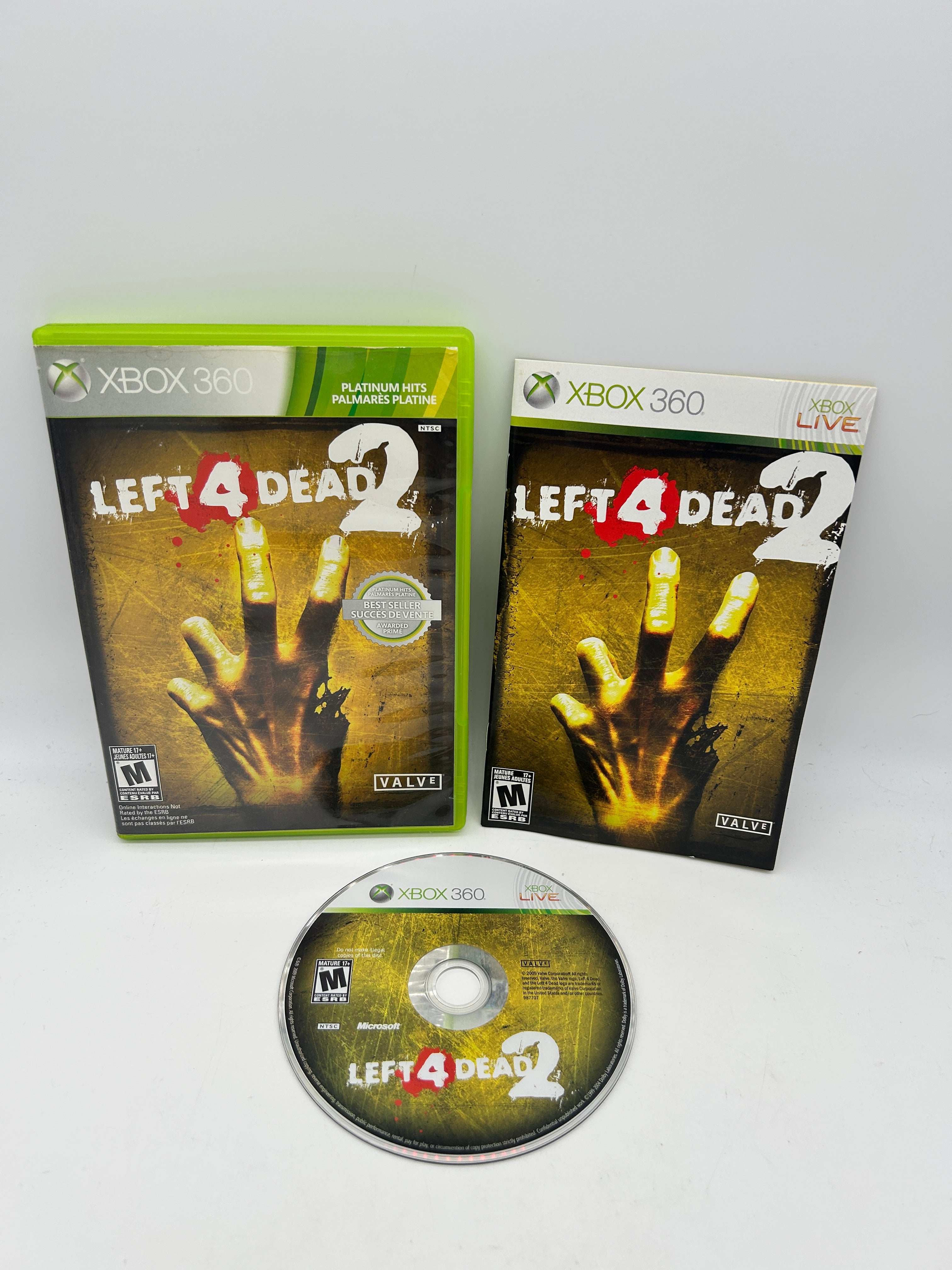 Microsoft XBOX 360 | LEFT 4 DEAD 2 | PLATiNUM HiTS – PiXEL-RETRO.COM