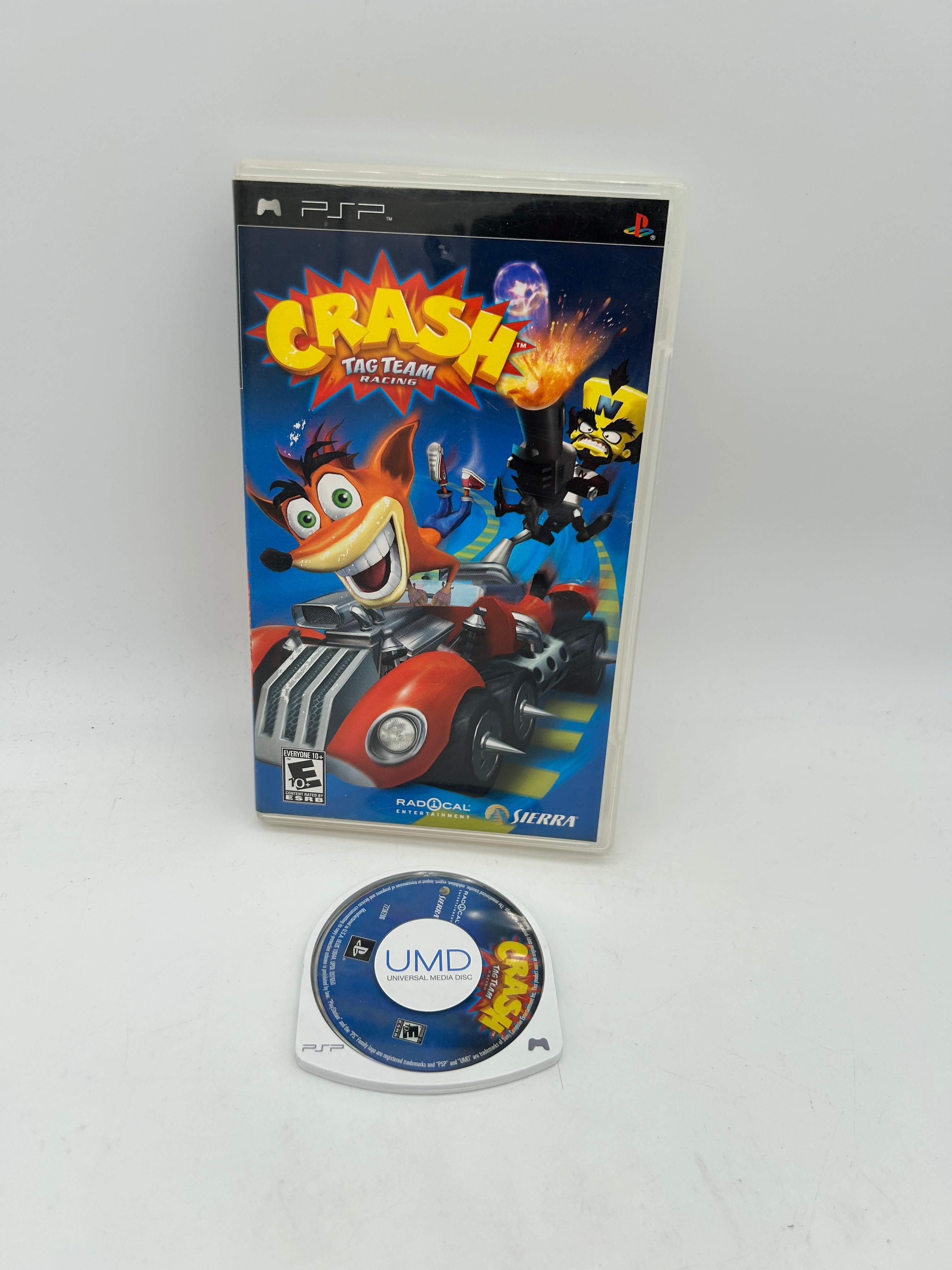 SONY PLAYSTATiON PORTABLE [PSP] | CRASH TAG TEAM RACiNG – PiXEL-RETRO.COM