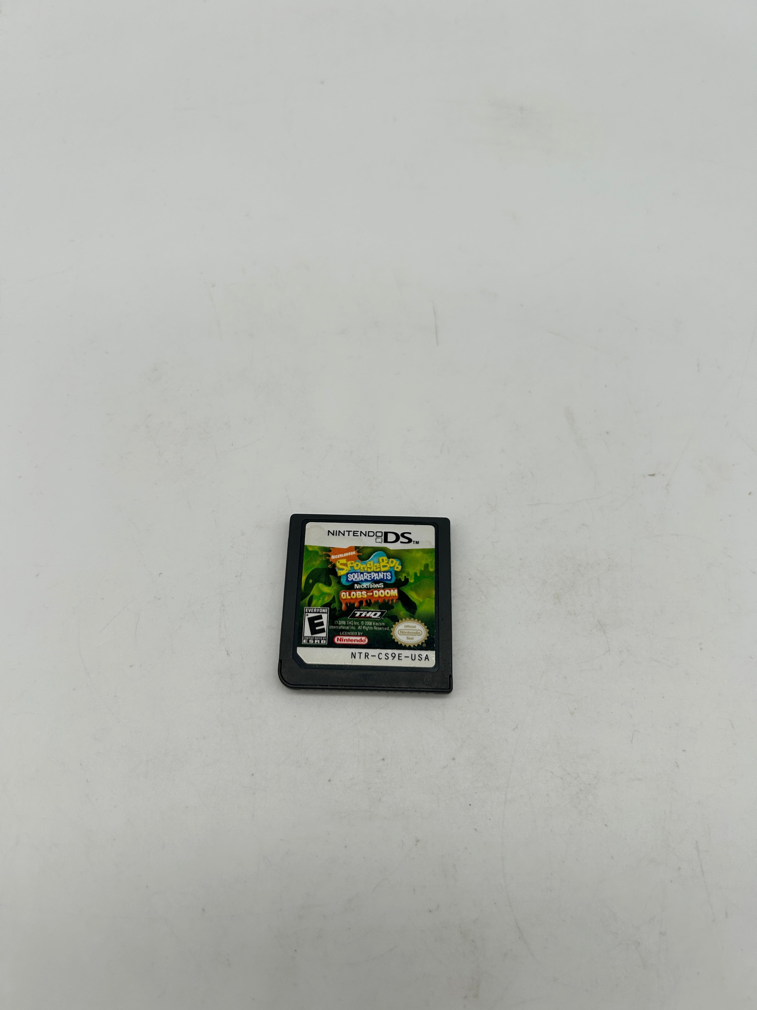 NiNTENDO DS | SPONGEBOB SQUAREPANTS NICKTOONS GLOBS OF DOOM – PiXEL ...
