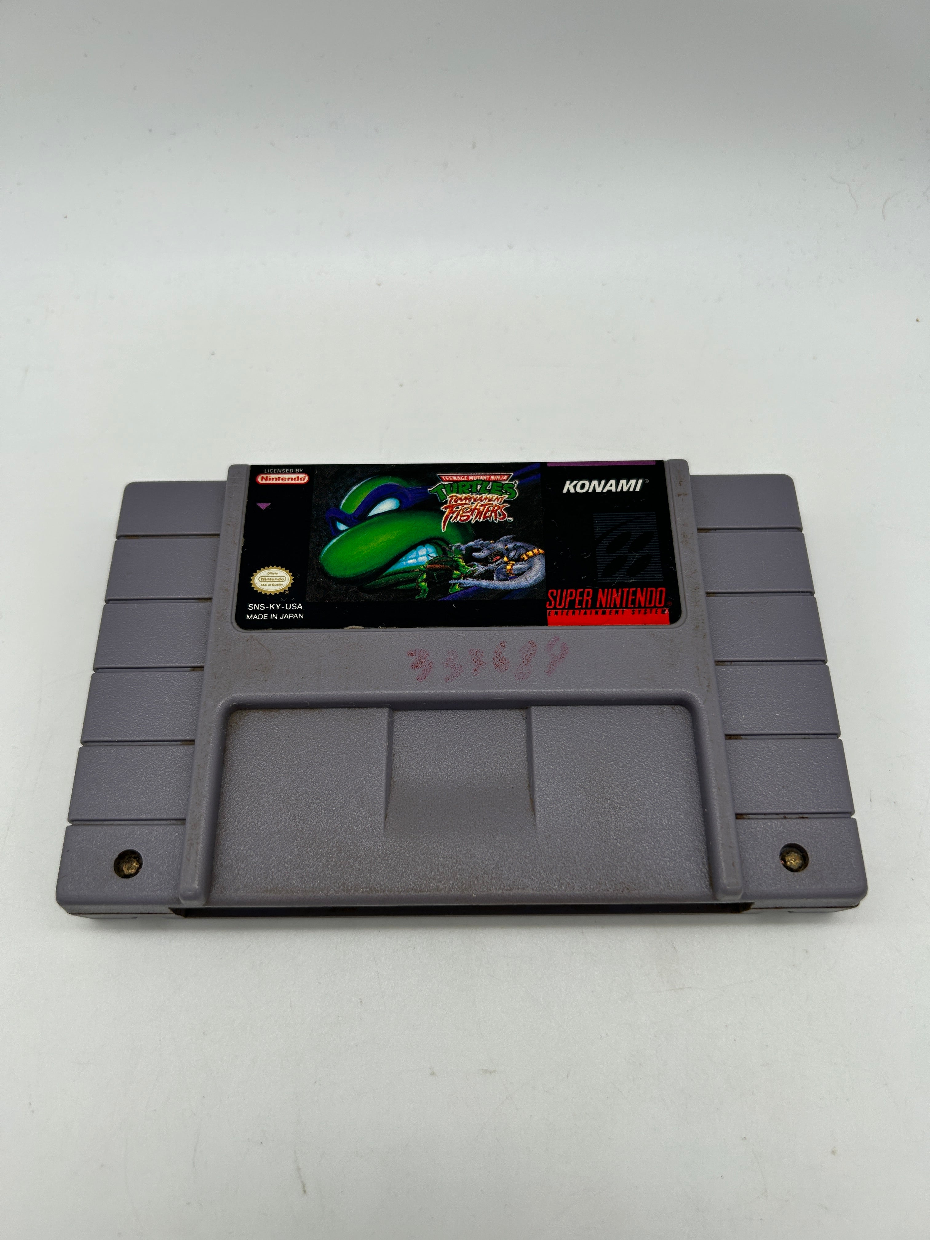 SUPER NiNTENDO [SNES] TEENAGE MUTANT NiNJA TURTLES TOURNAMENT FIGHTERS ...