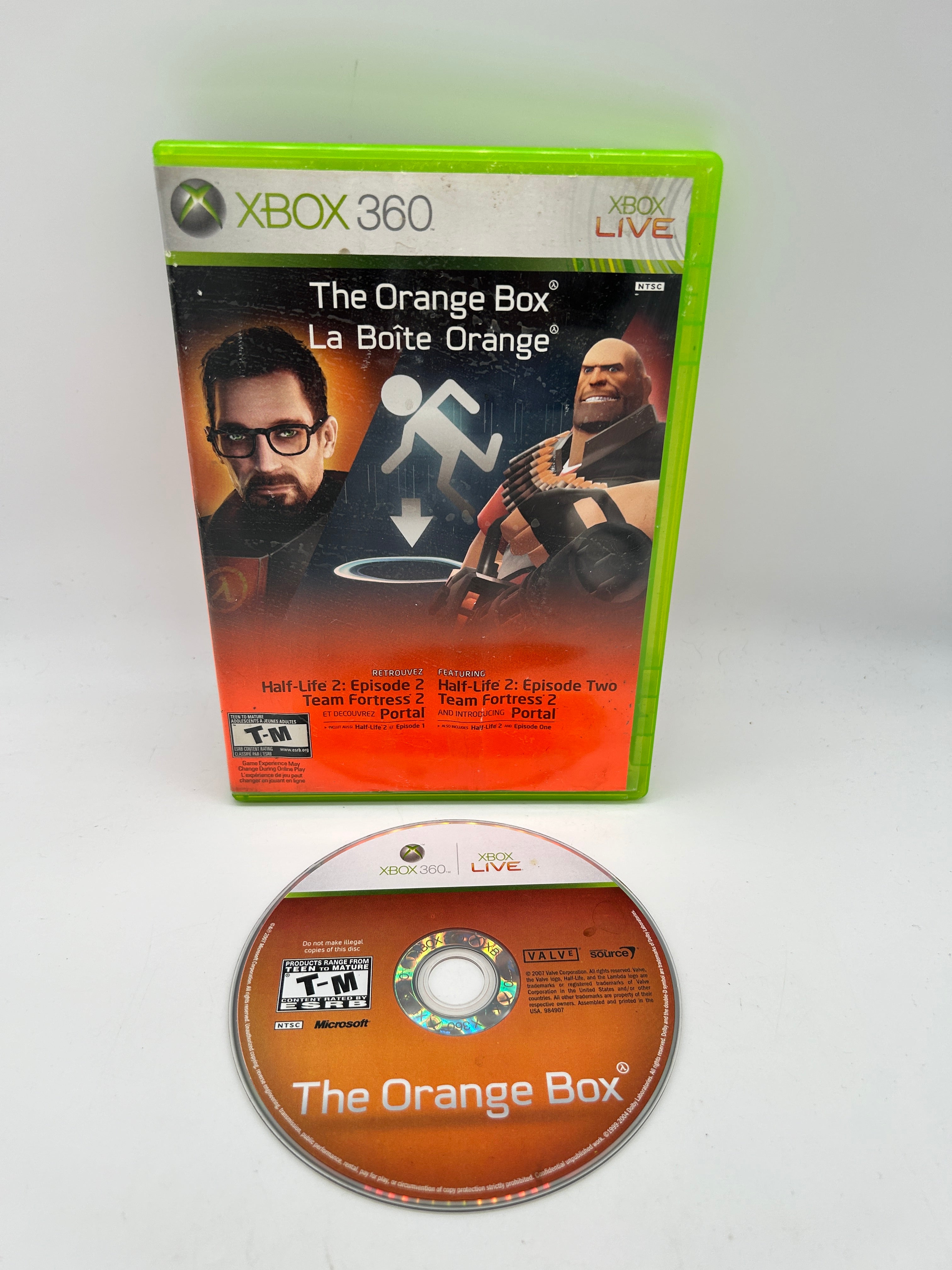 Microsoft XBOX 360 | THE ORANGE BOX – PiXEL-RETRO.COM