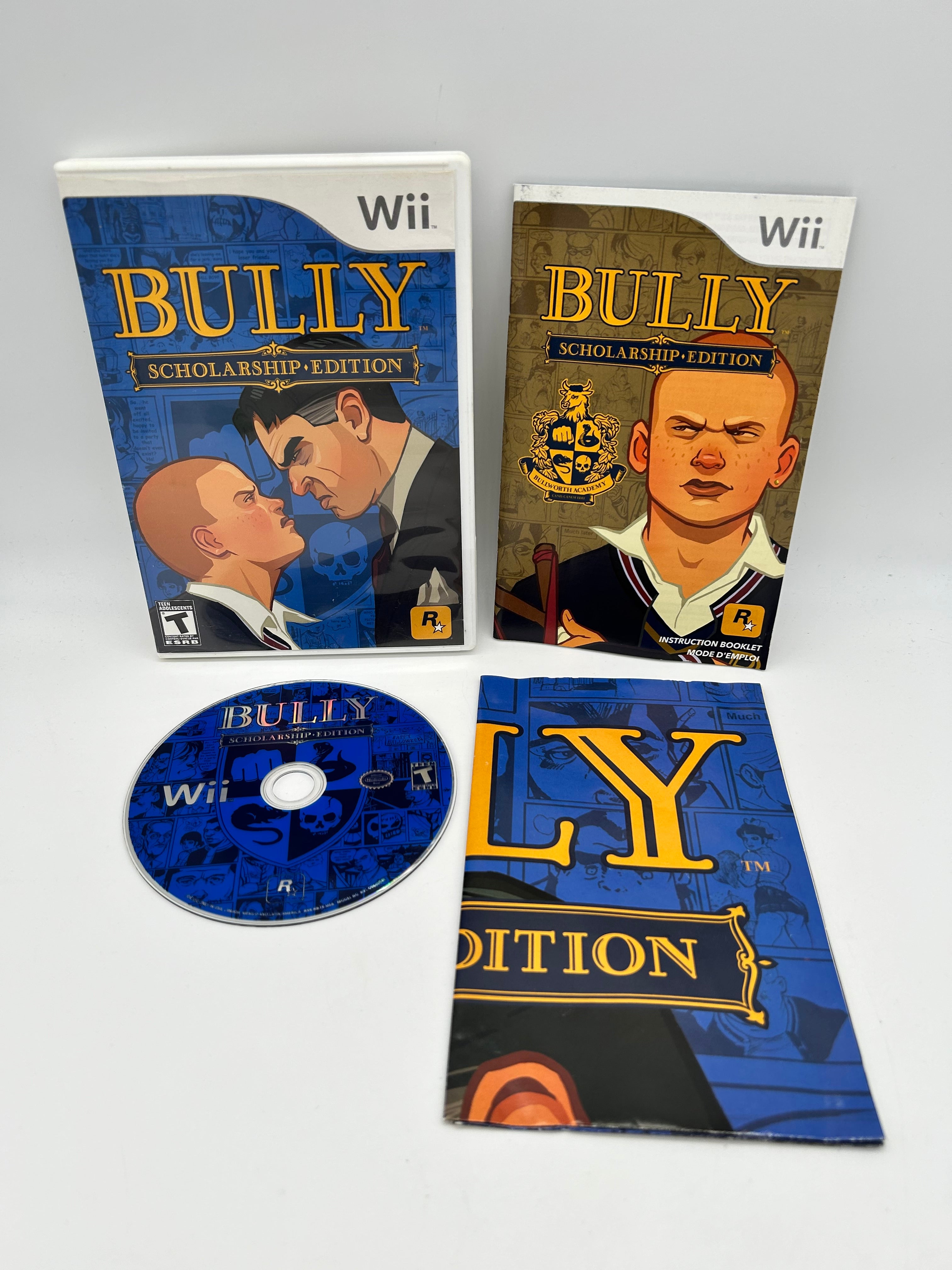 NiNTENDO Wii | BULLY SCOLARSHiP EDiTiON – PiXEL-RETRO.COM