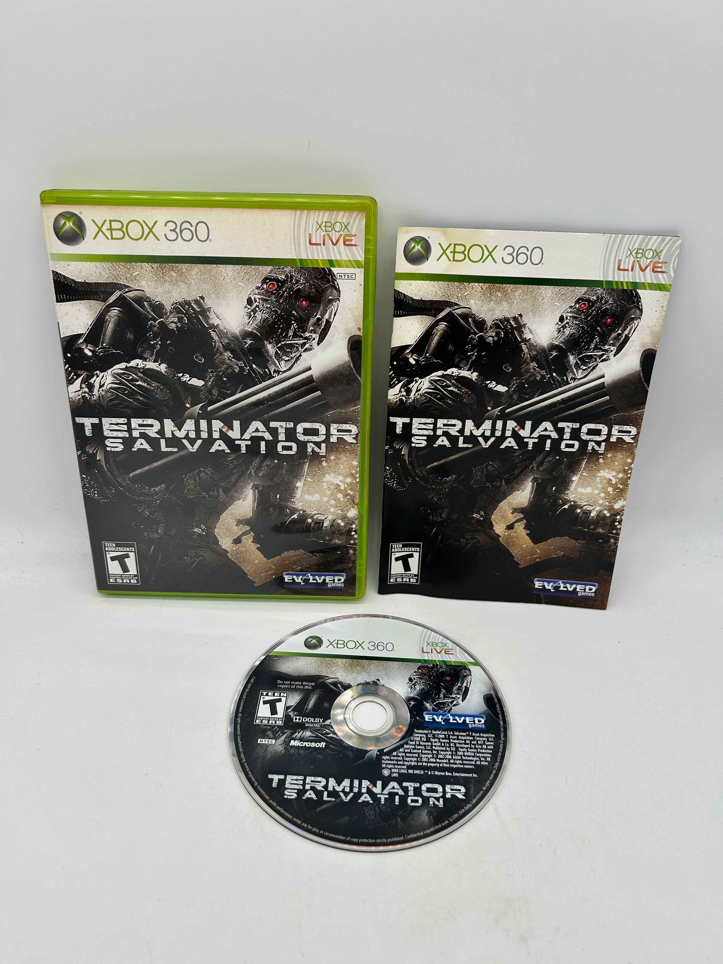Microsoft XBOX 360 | TERMiNATOR SALVATiON – PiXEL-RETRO.COM