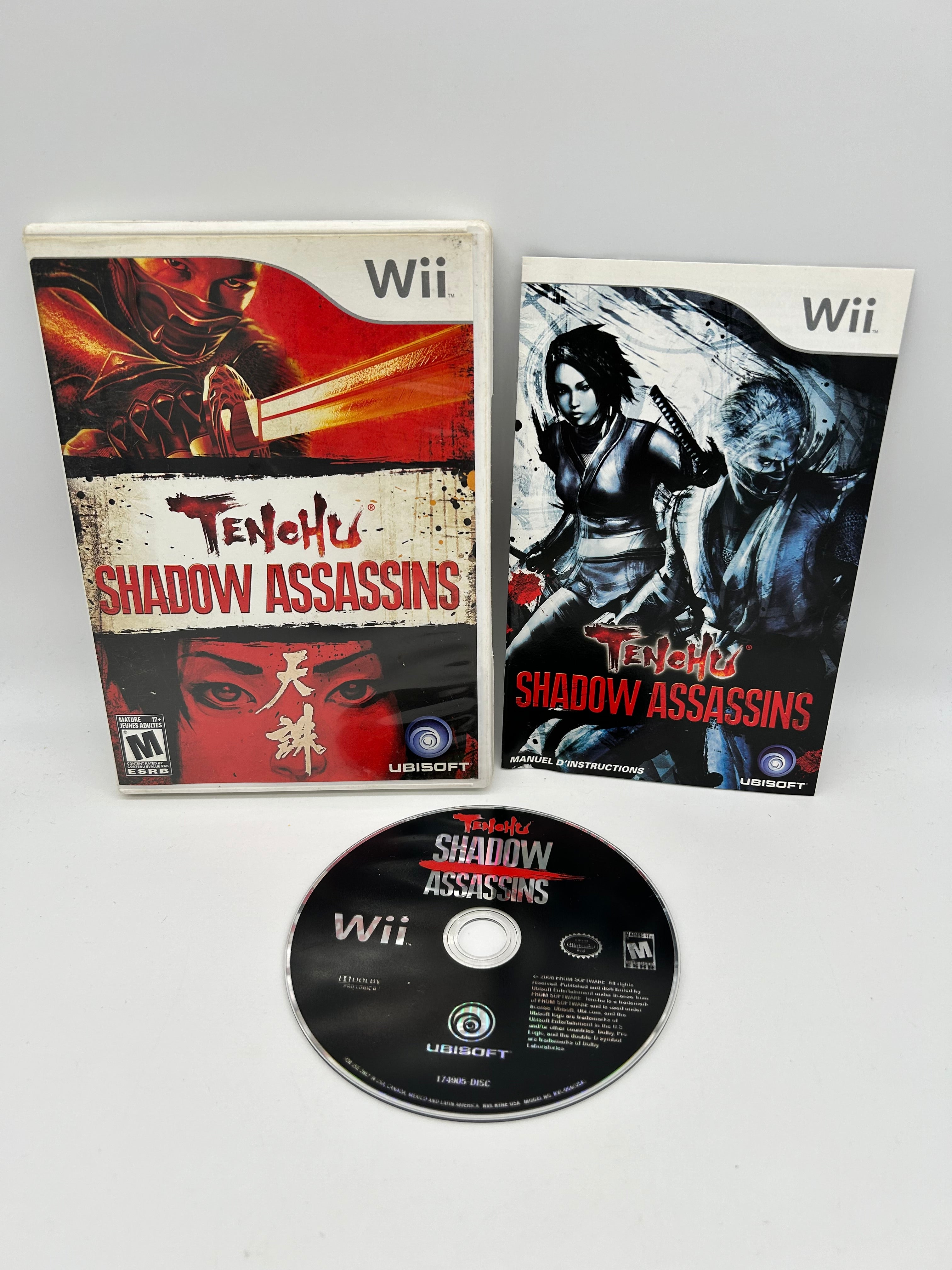 NiNTENDO Wii | TENCHU SHADOW ASSASSiNS – PiXEL-RETRO.COM