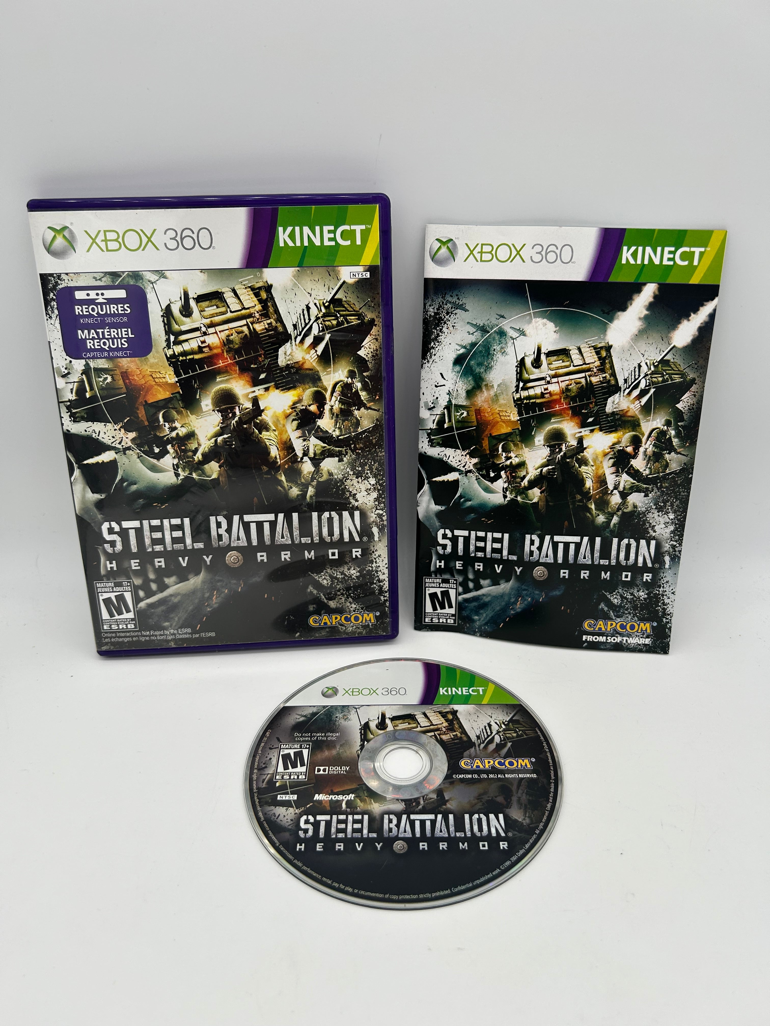 Microsoft XBOX 360 | STEEL BATTALiON HEAVY ARMOR – PiXEL-RETRO.COM
