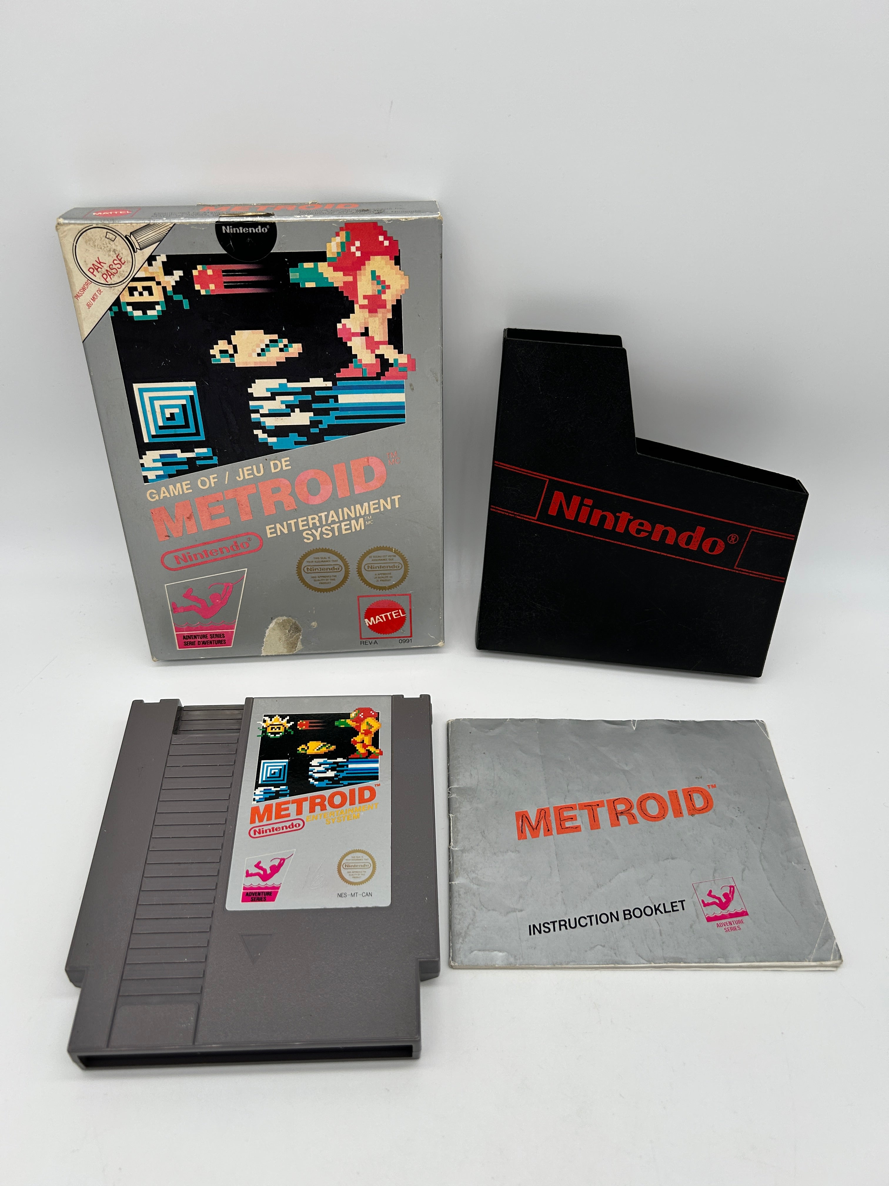 NiNTENDO [NES] ORiGiNAL | METROiD – PiXEL-RETRO.COM