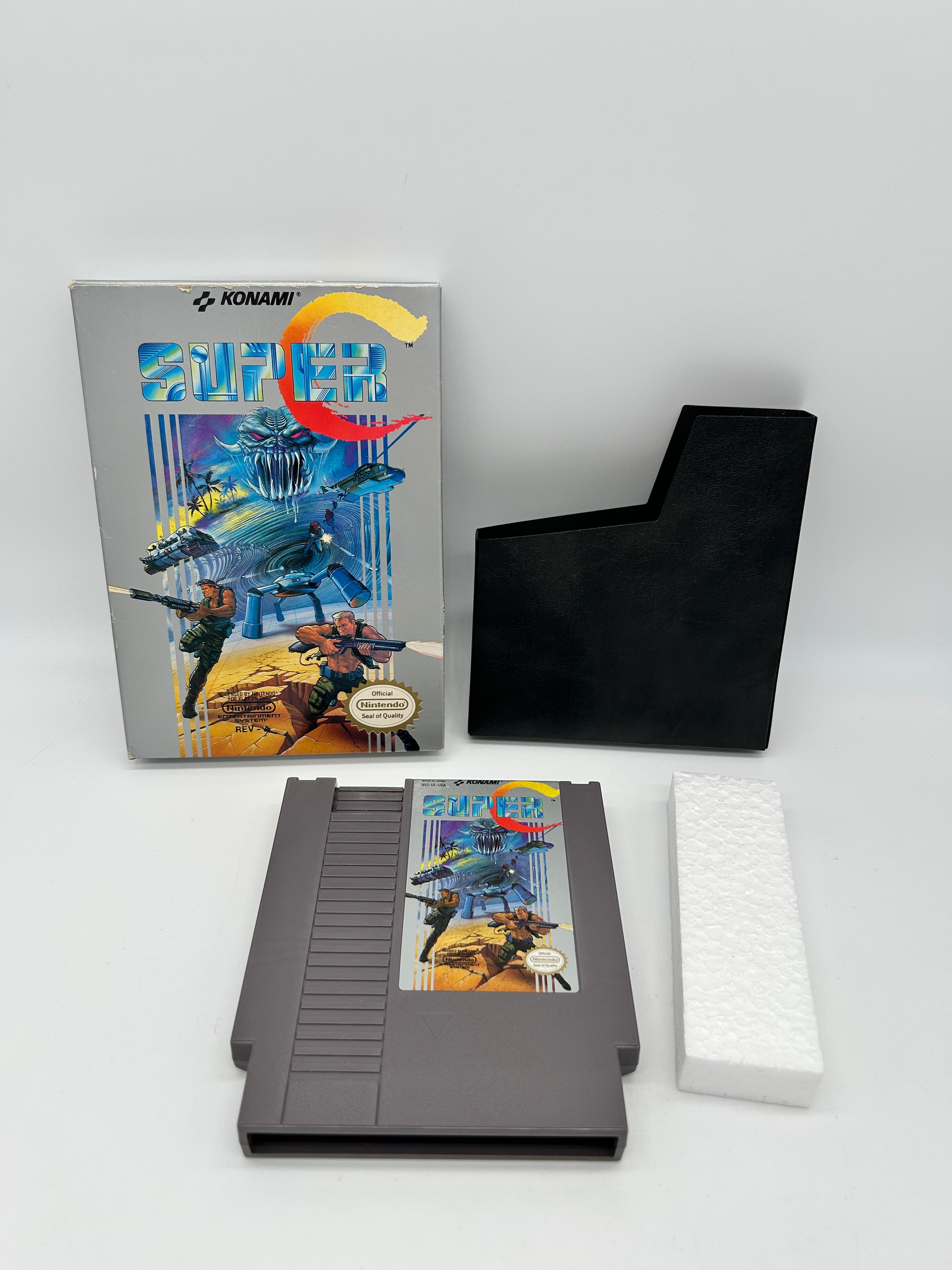 NiNTENDO [NES] ORiGiNAL | SUPER C CONTRA – PiXEL-RETRO.COM