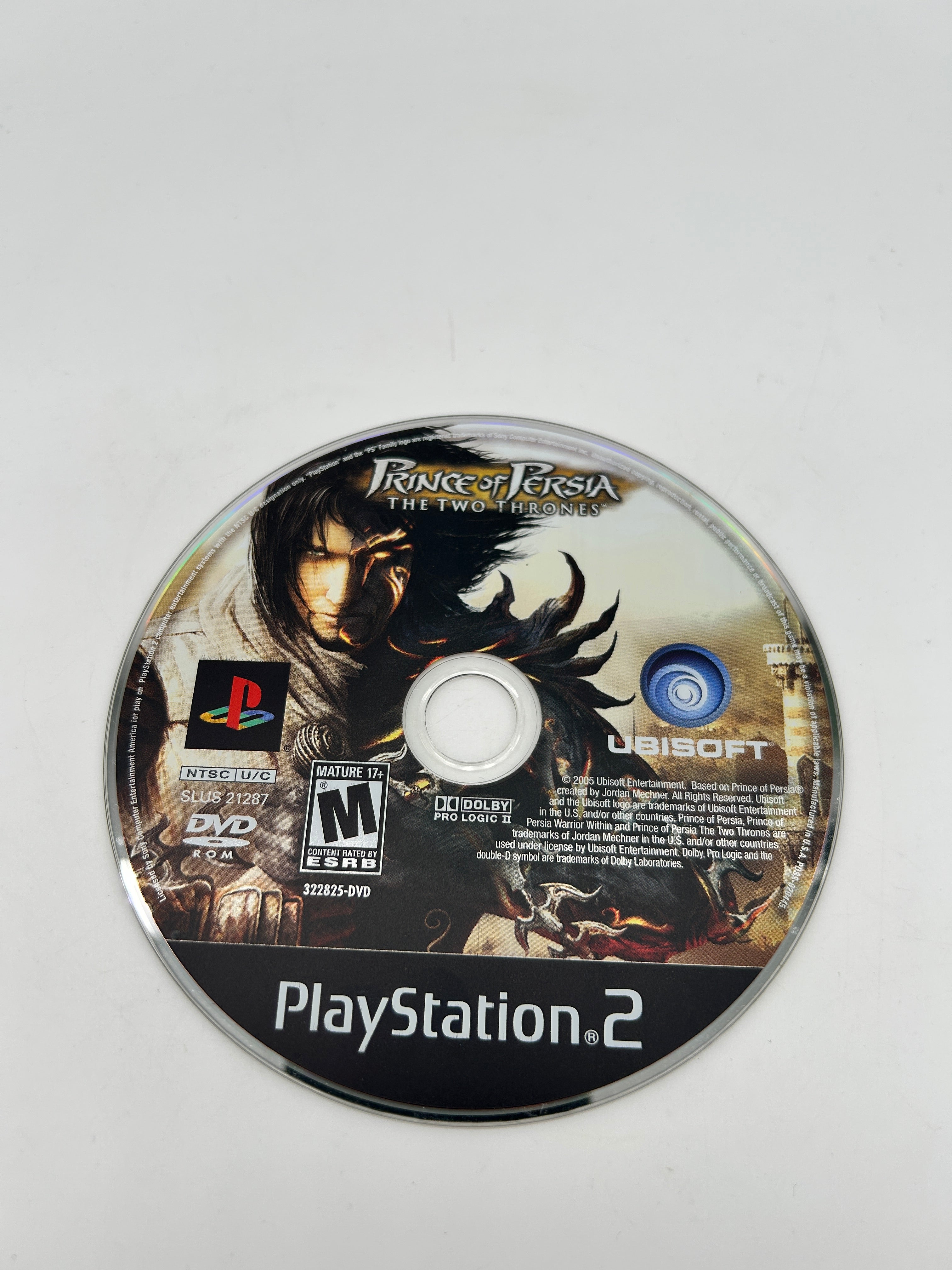 SONY PLAYSTATiON 2 [PS2] | PRINCE OF PERSiA THE TWO THRONES – PiXEL ...