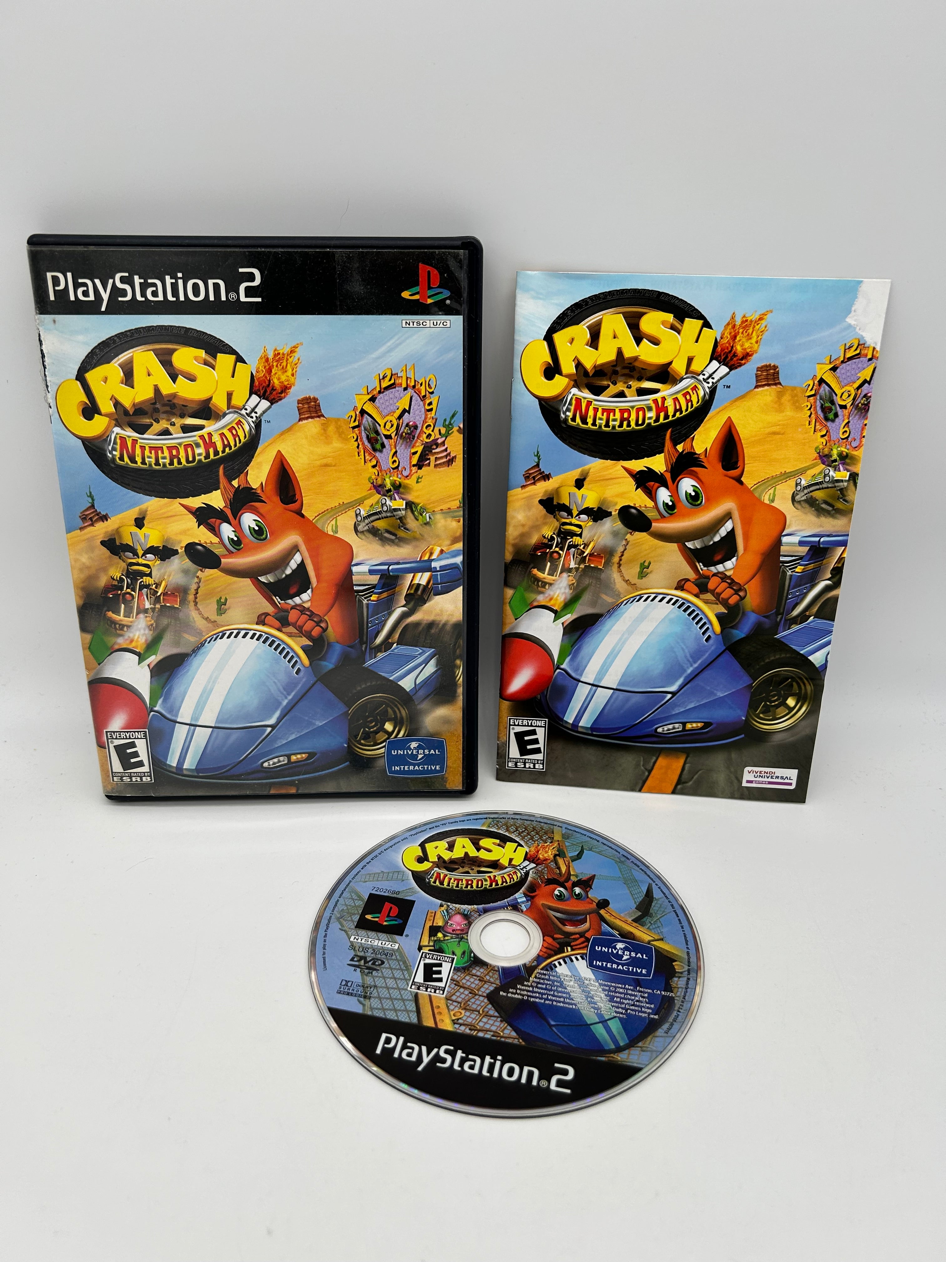 SONY PLAYSTATiON 2 [PS2] | CRASH NiTRO KART – PiXEL-RETRO.COM