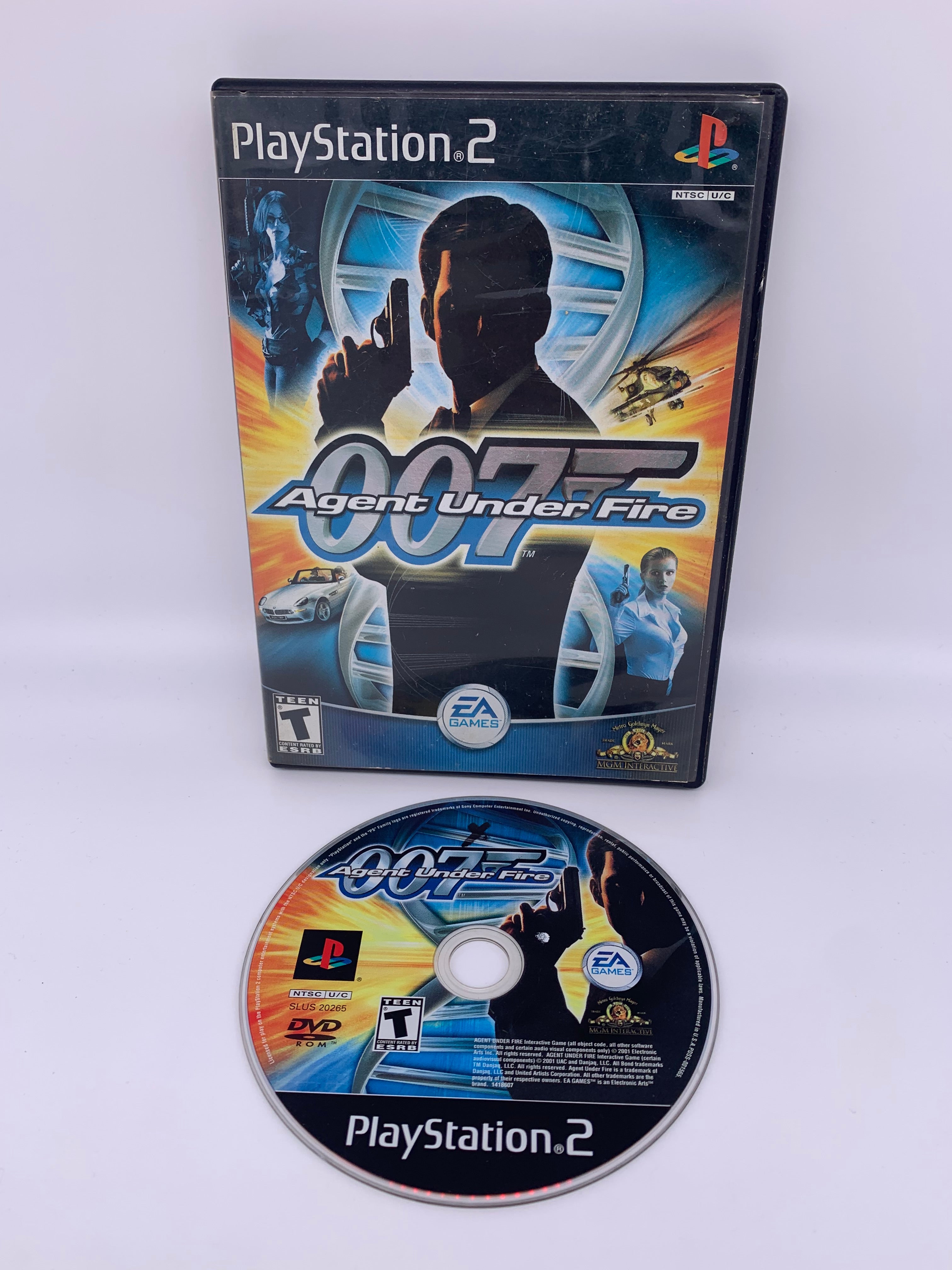SONY PLAYSTATiON 2 [PS2] | 007 AGENT UNDER FiRE – PiXEL-RETRO.COM