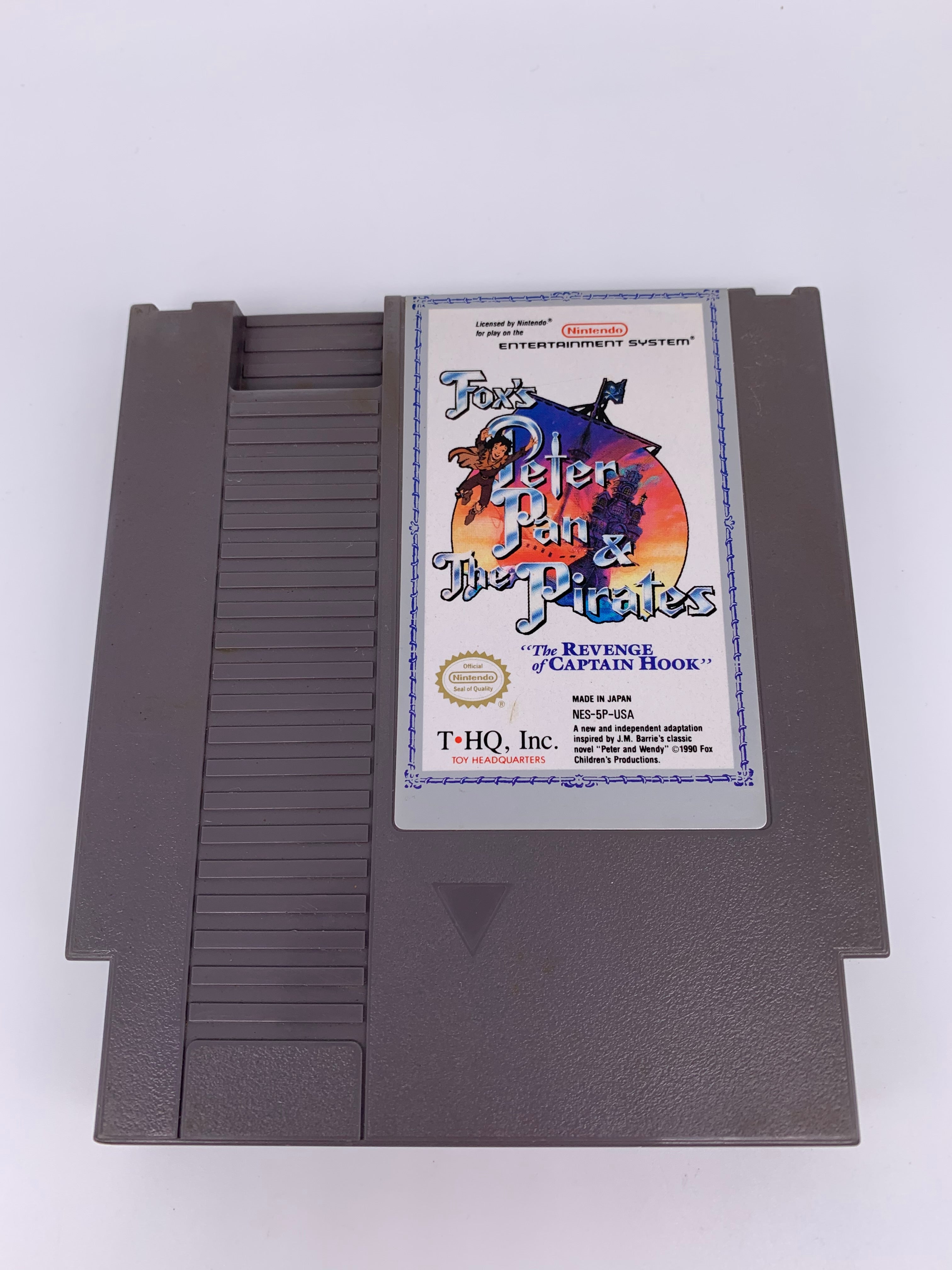 NiNTENDO [NES] FOXS PETER PAN & THE PIRATES REVENGE OF CAPTAiN HOOK ...