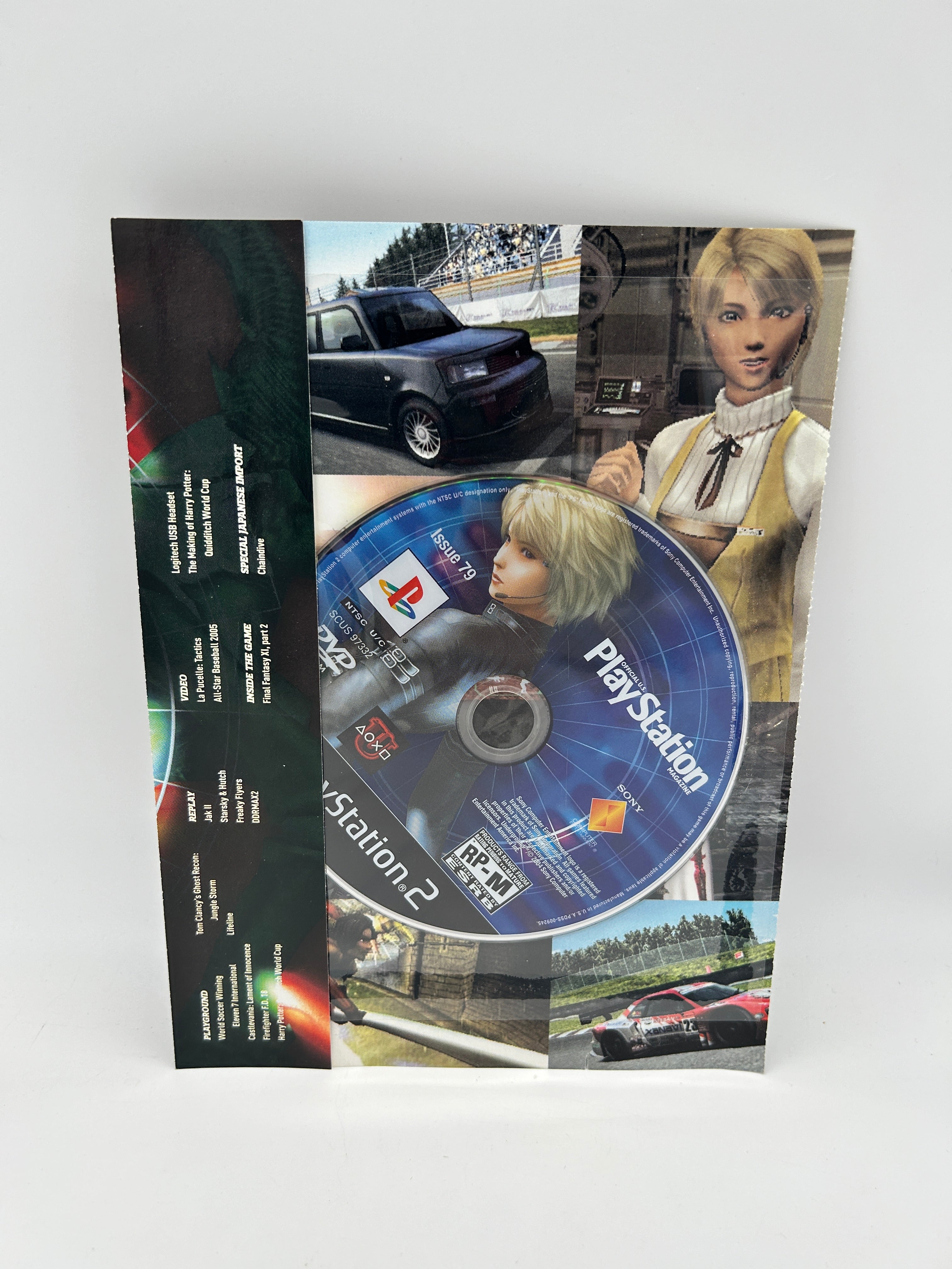 SONY PLAYSTATiON PS2 OFFiCiAL US PLAYSTATiON MAGAZiNE | DEMO DiSC #79 ...