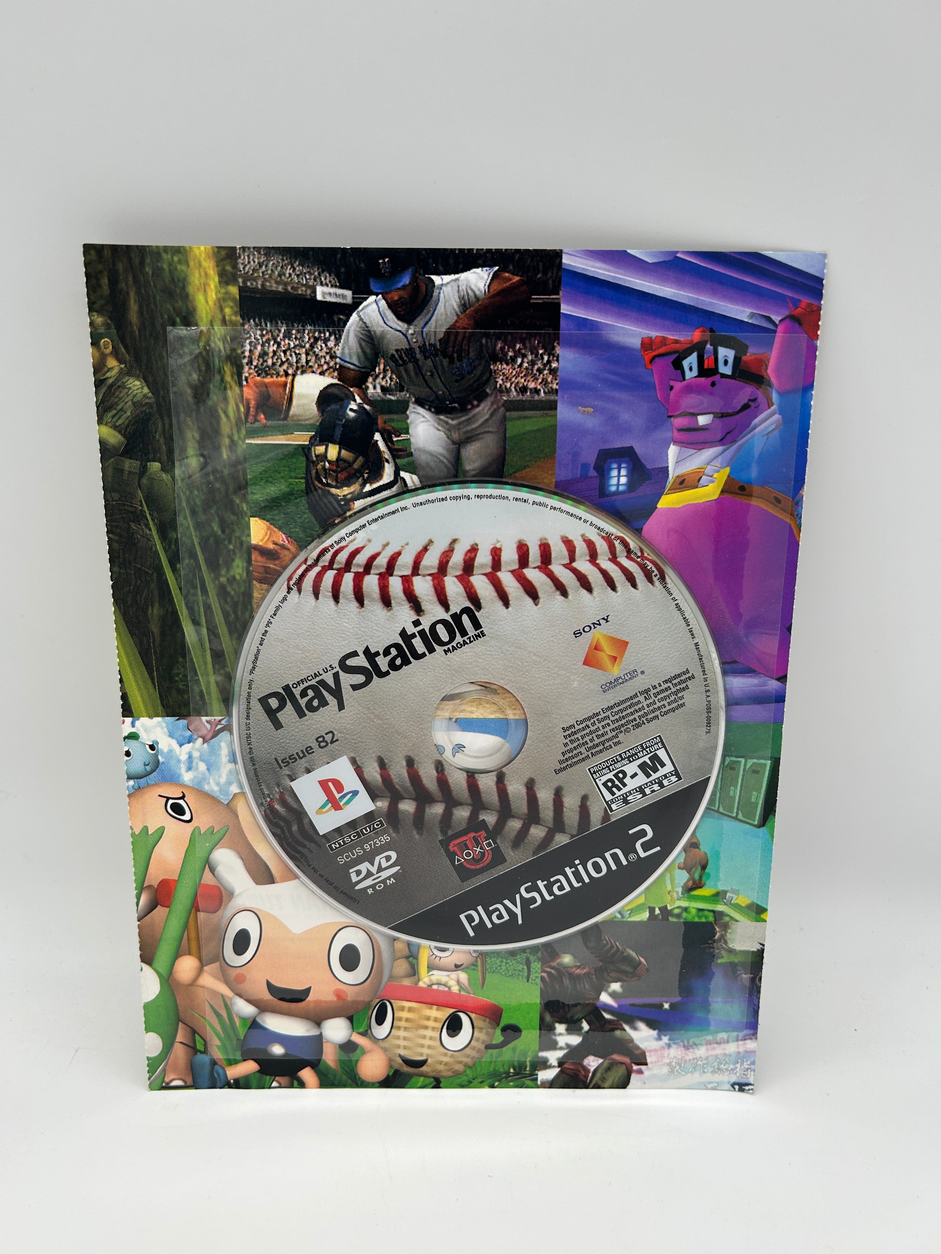 SONY PLAYSTATiON PS2 OFFiCiAL US PLAYSTATiON MAGAZiNE | DEMO DiSC #82 ...