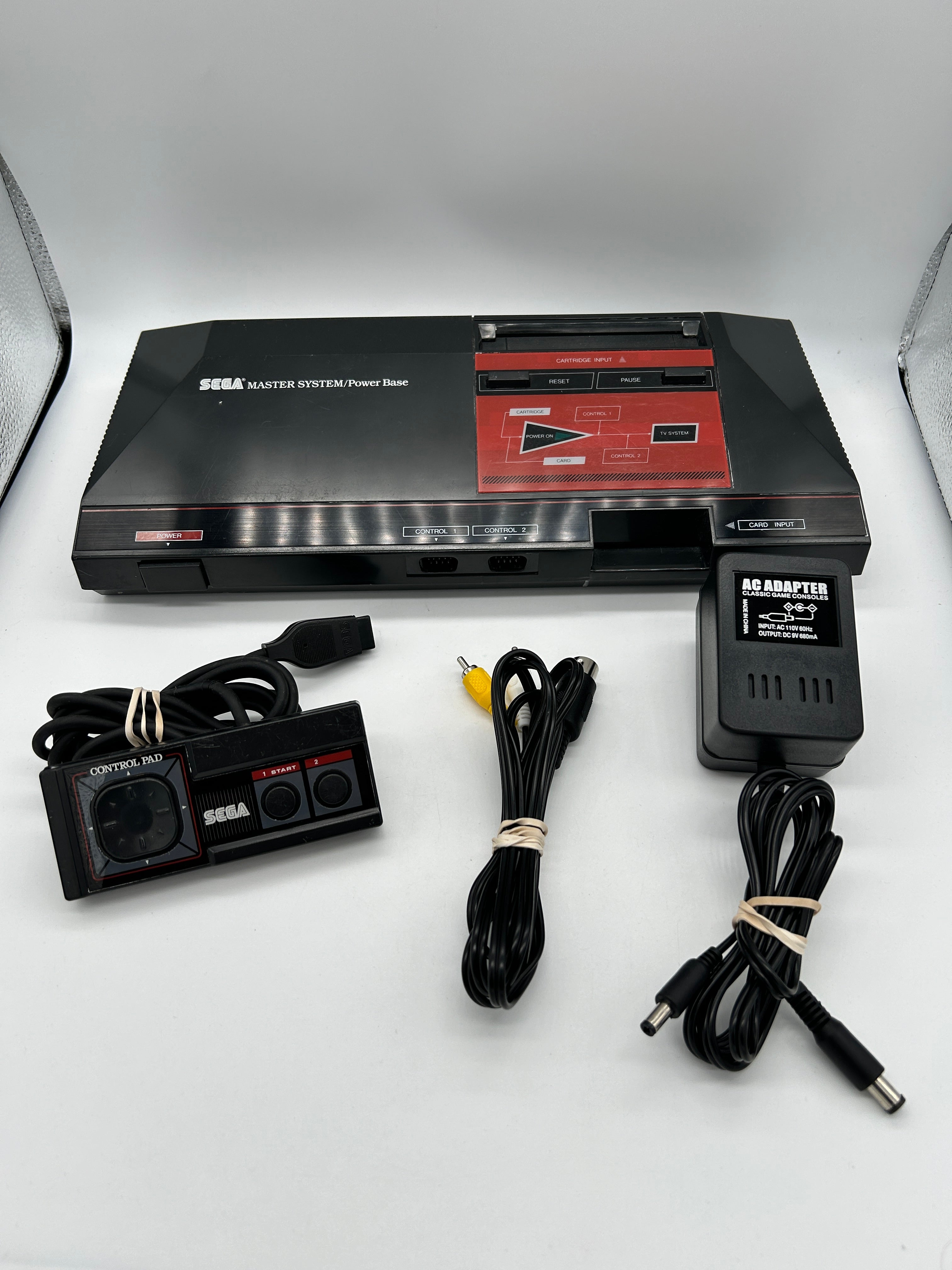 Original official Sega Master retro console. – PiXEL-RETRO.COM