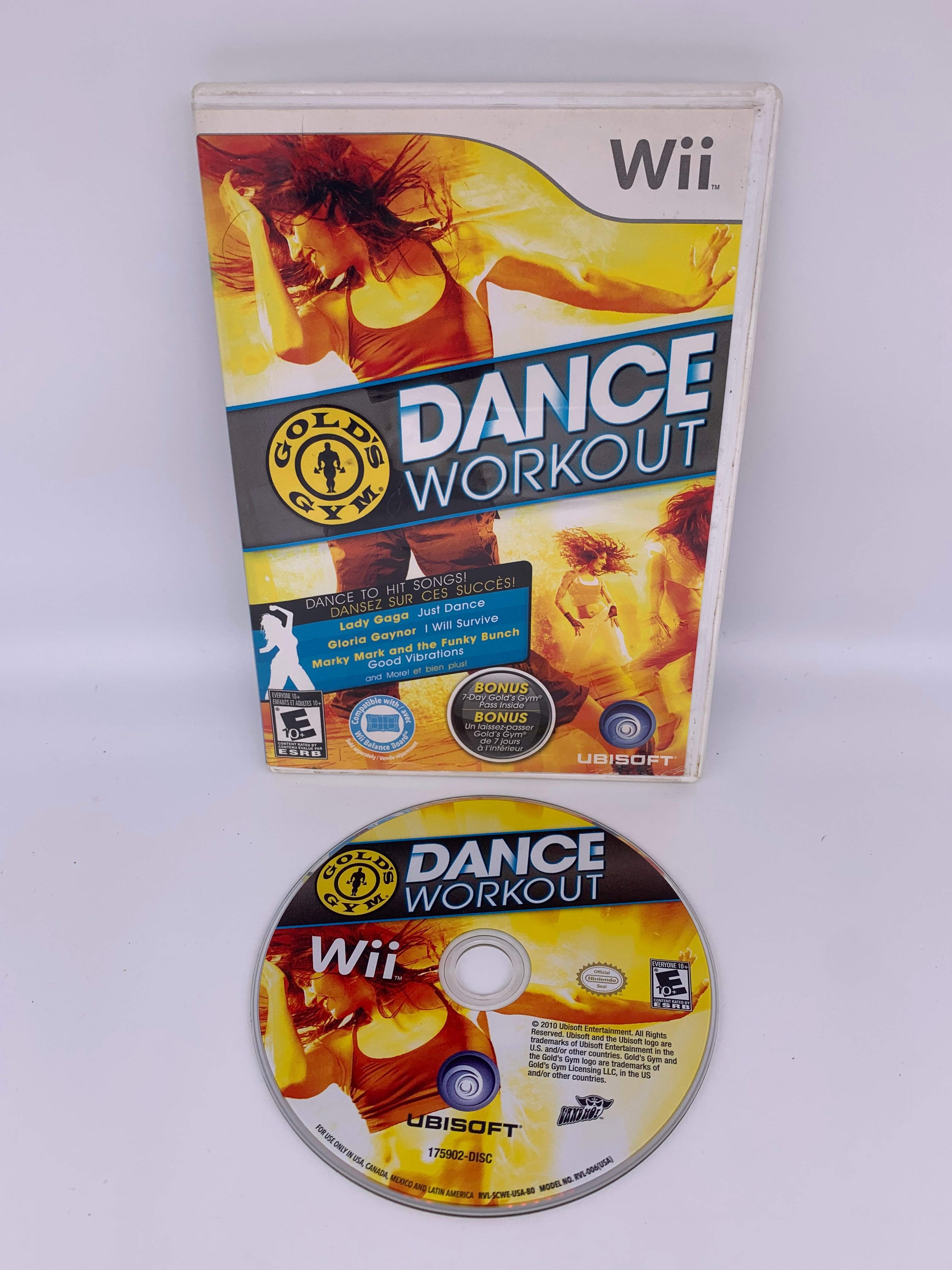 NiNTENDO Wii | GOLDS GYM DANCE WORKOUT – PiXEL-RETRO.COM