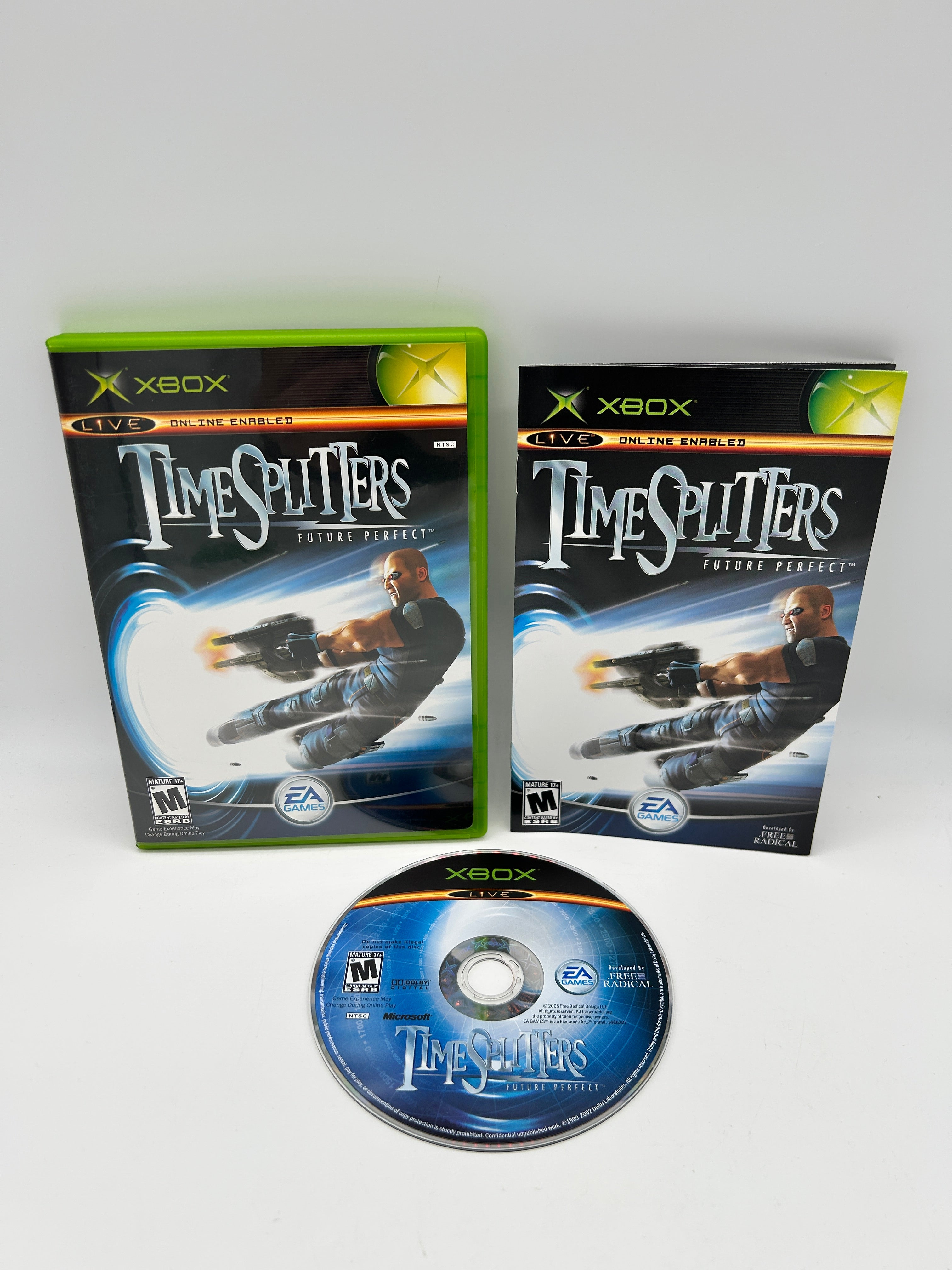 MiCROSOFT XBOX ORiGiNAL | TiME SPLiTTERS FUTURE PERFECT – PiXEL-RETRO.COM