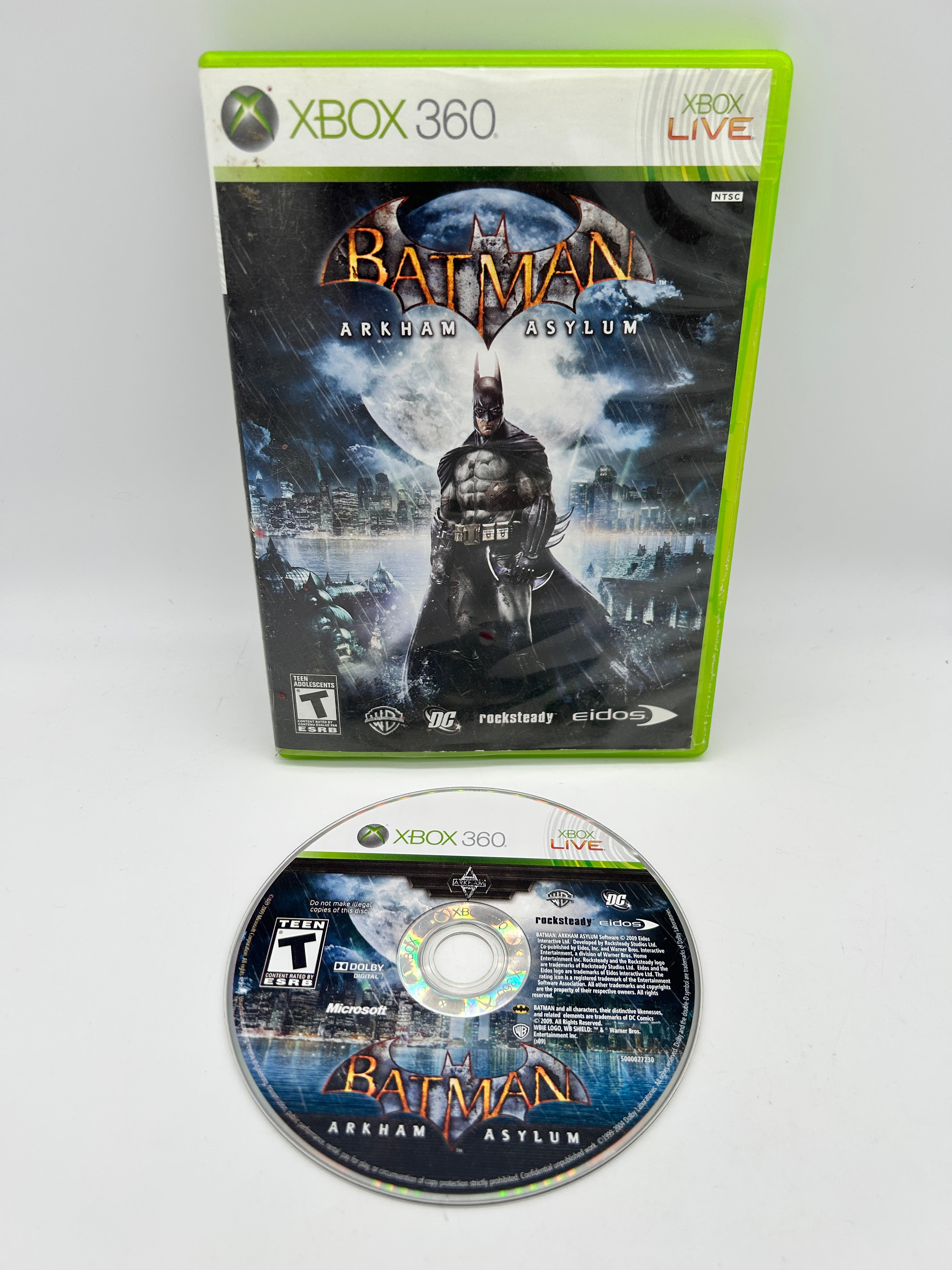 Microsoft XBOX 360 | BATMAN ARKHAM ASYLUM – PiXEL-RETRO.COM