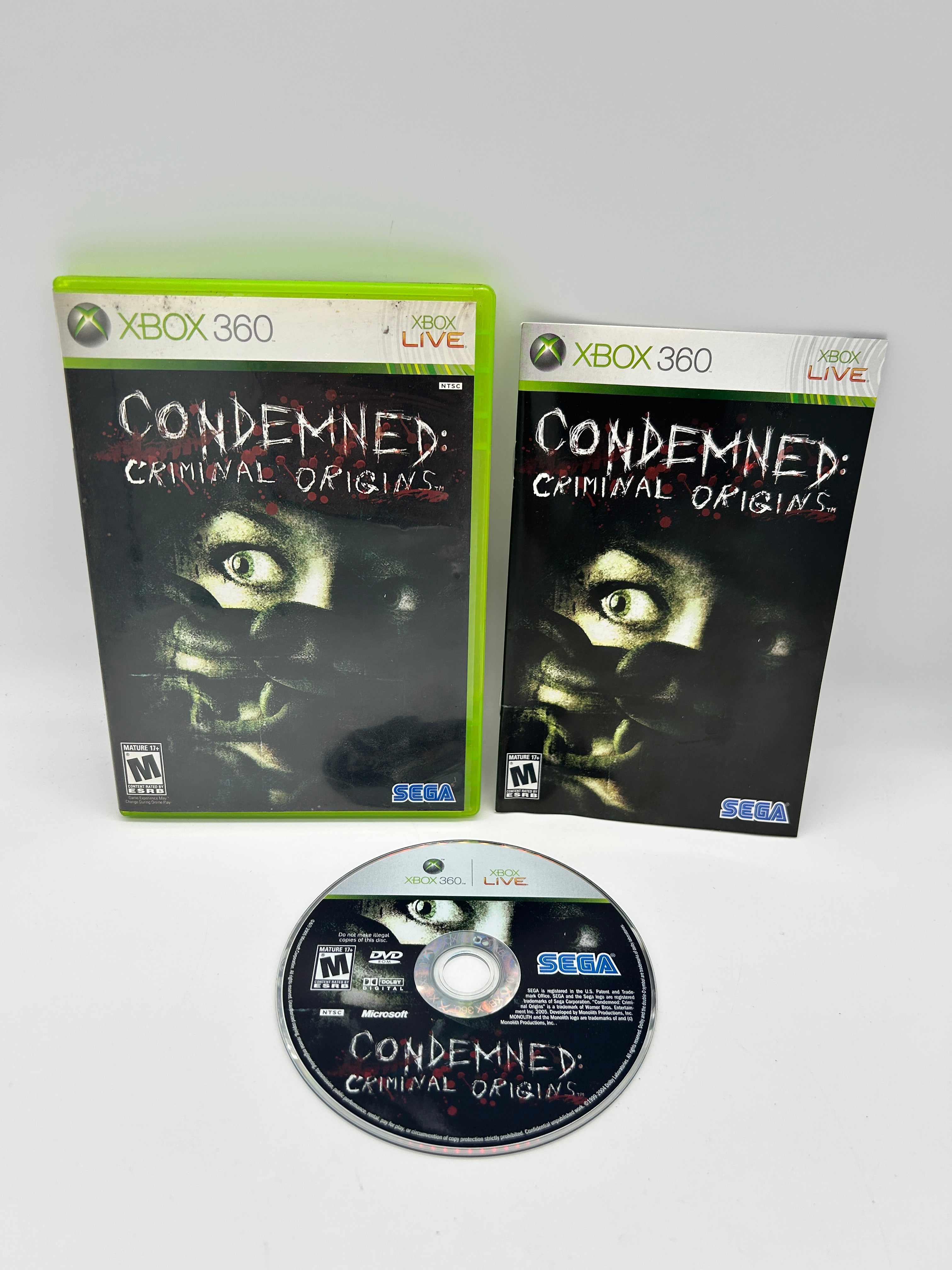 Microsoft XBOX 360 | CONDEMNED CRiMiNAL ORiGiNS – PiXEL-RETRO.COM