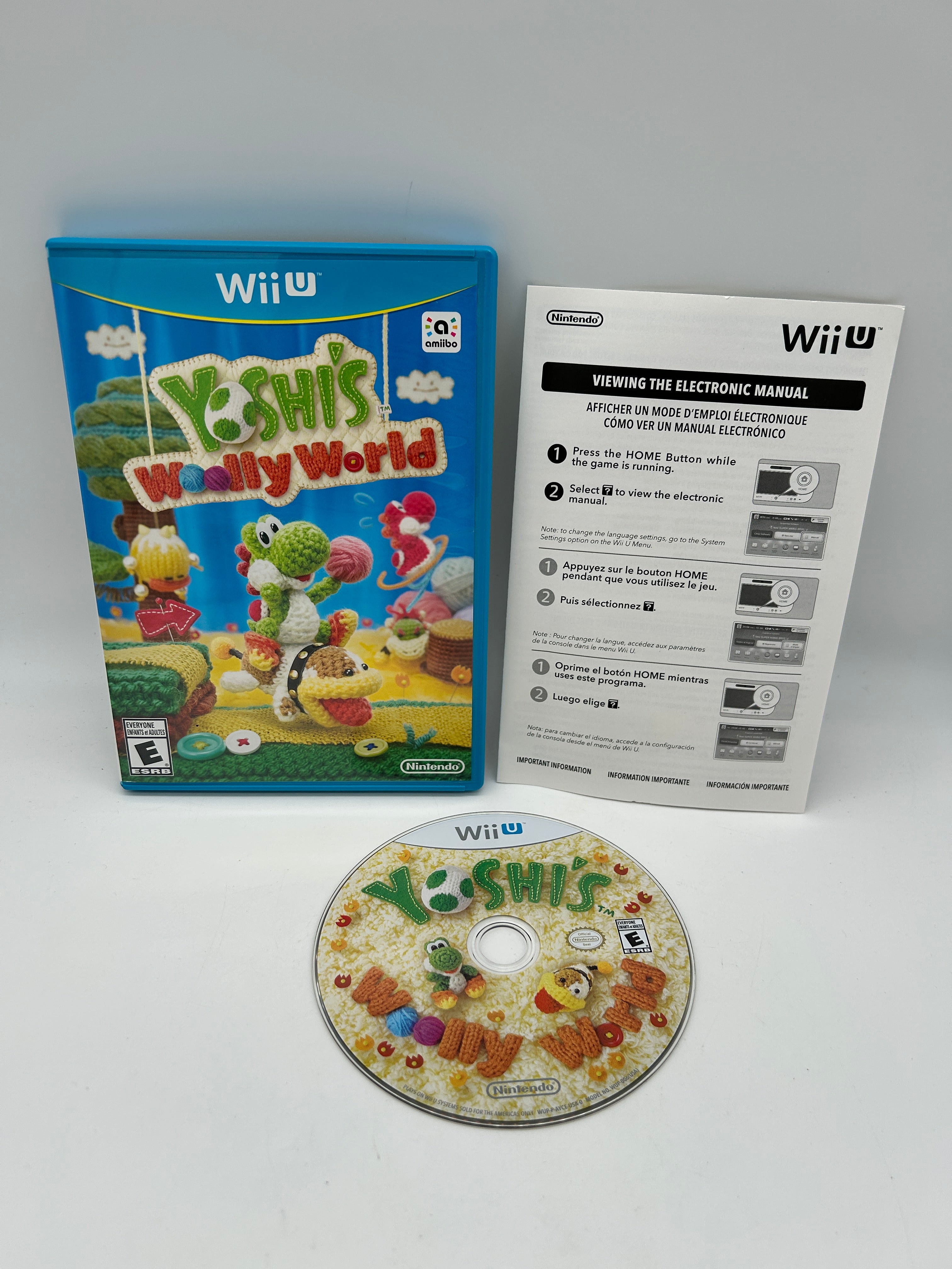 NiNTENDO Wii U | YOSHiS WOOLLY WORLD – PiXEL-RETRO.COM